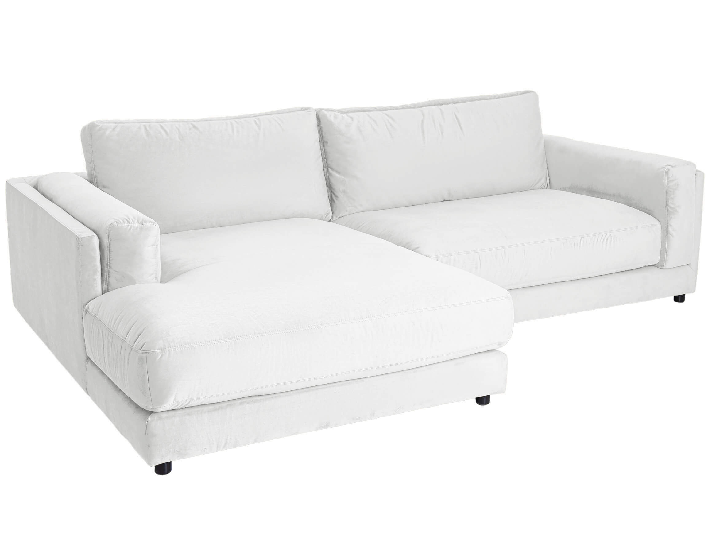 Corner sofa Larry Basic Candy / Colour: Aqua / Cover material: Basic fabric