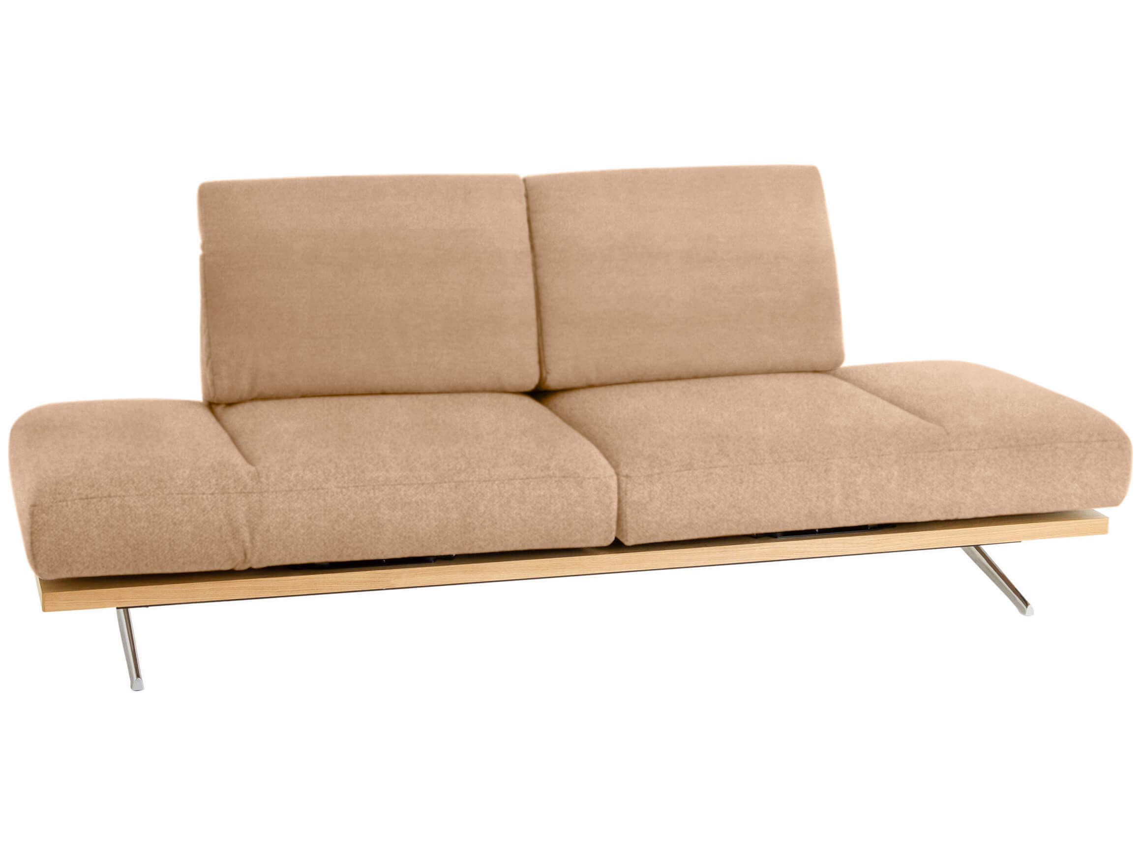 Sofa Valeria Rom / Farbe: Olive / Bezugsmaterial: Leder