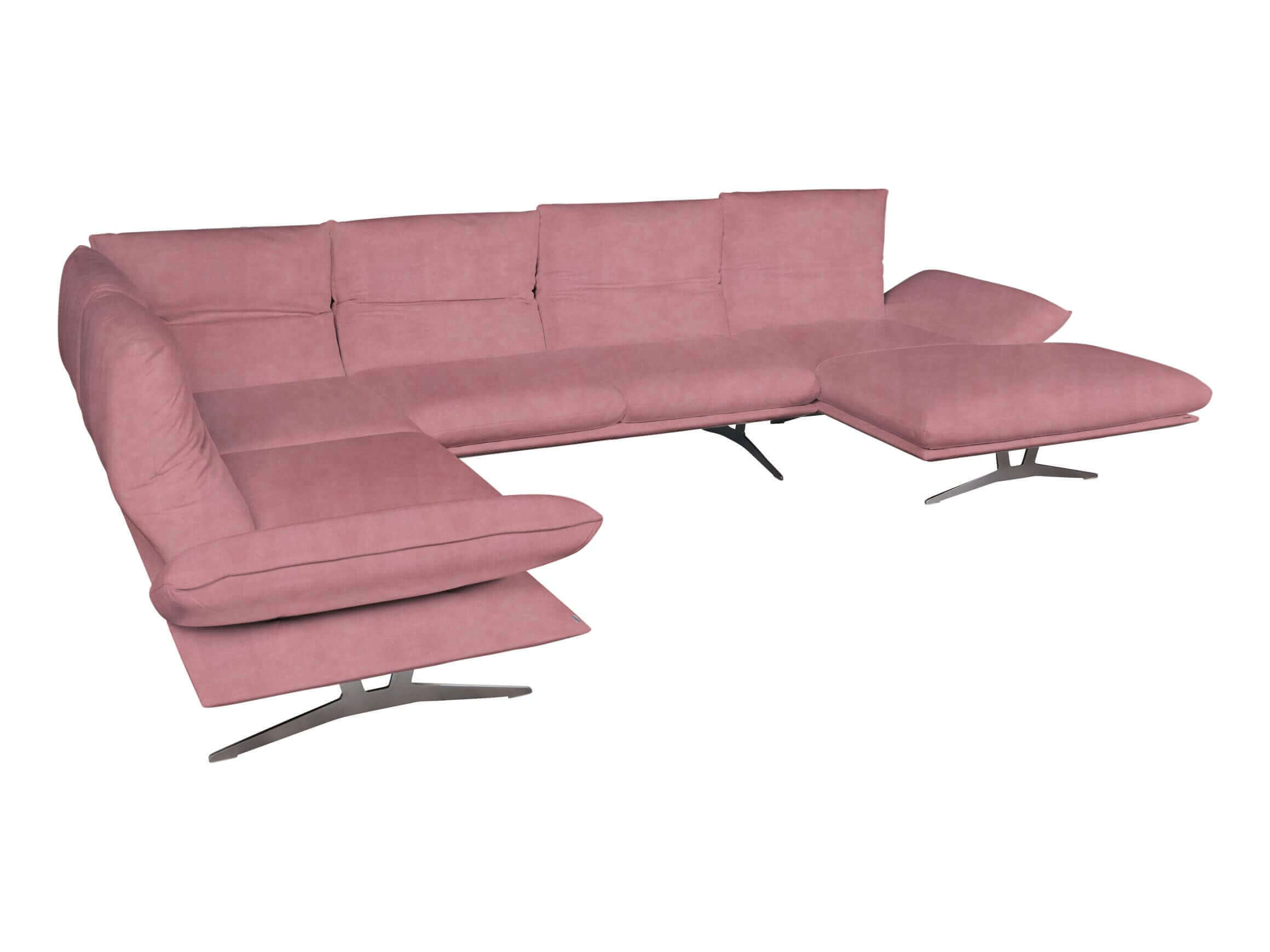 Ecksofa Faraya Basic Wohnlandschaft Koinor / Farbe: Mare / Material: Leder Basic