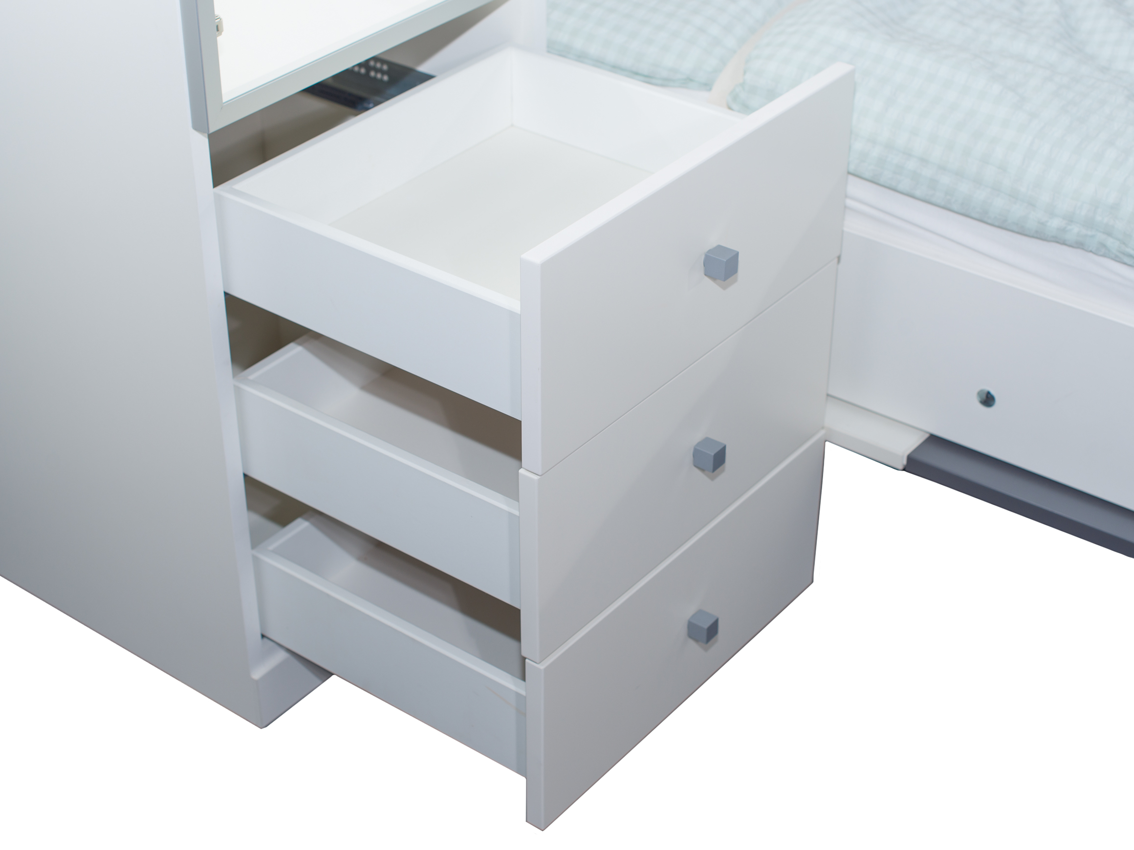 Schrankbett Maralik Nehl / Farbe: Weiss