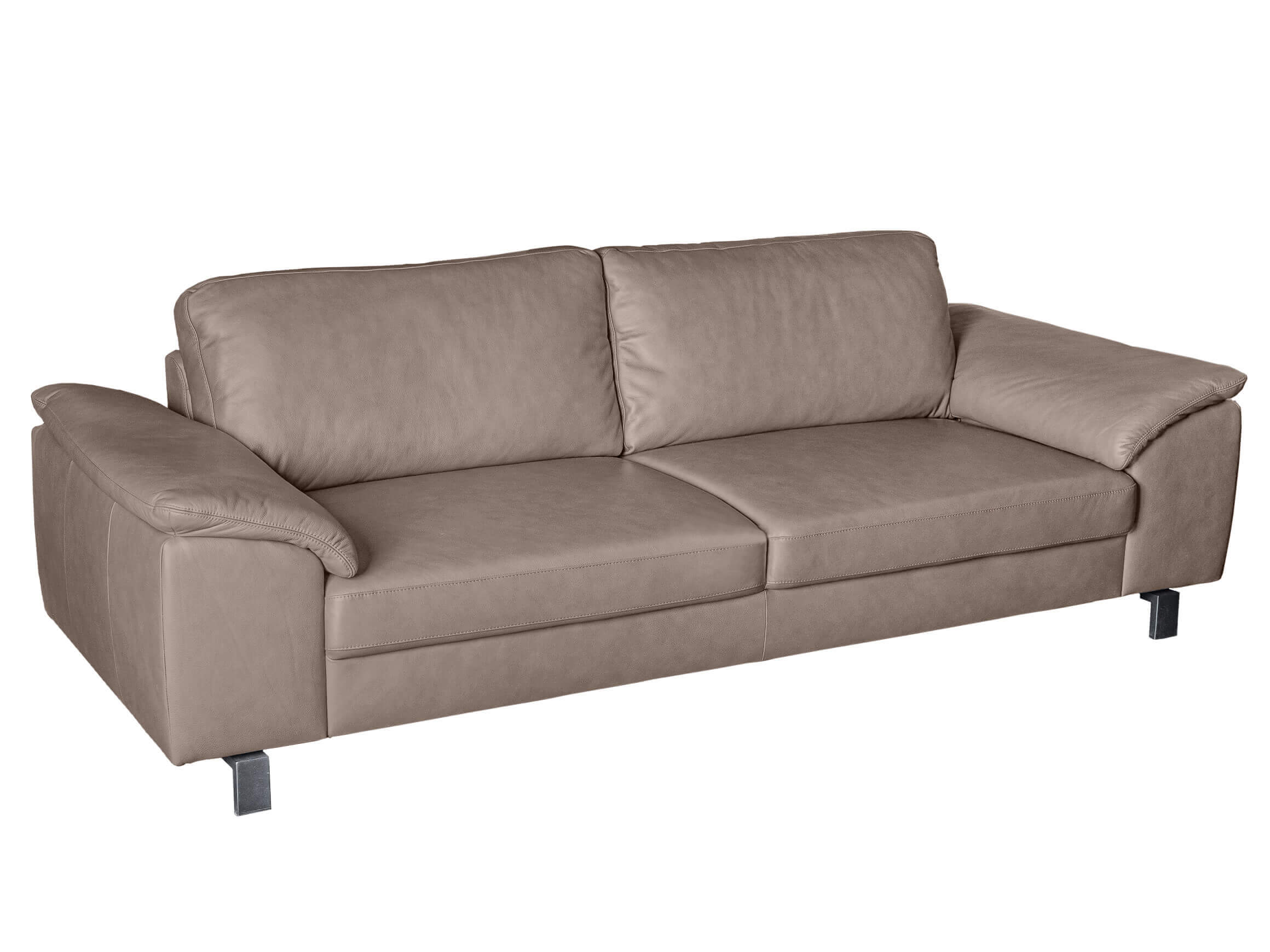 Sofa Valeria Rom / Farbe: Olive / Bezugsmaterial: Leder