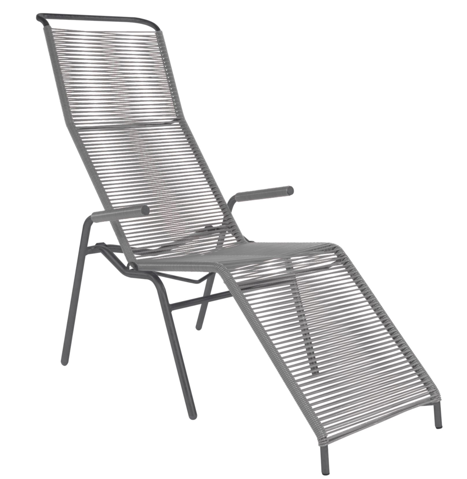 Metalltisch Säntis Quadratisch Schaffner / Farbe: Alusilber