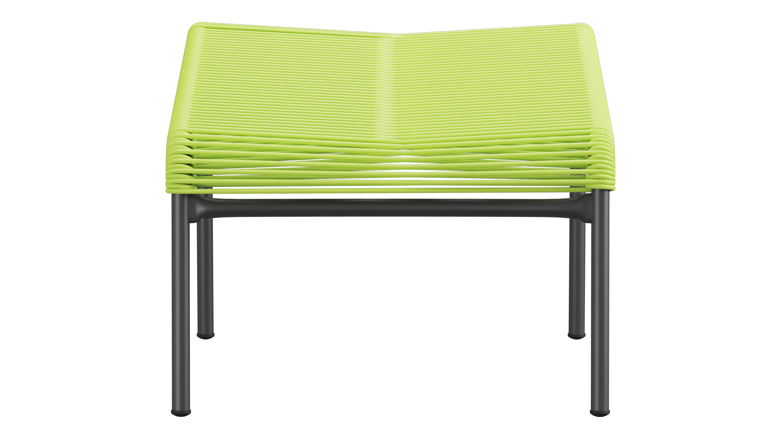 Schaffner Spaghetti Footstool Säntis / Colour: Light green