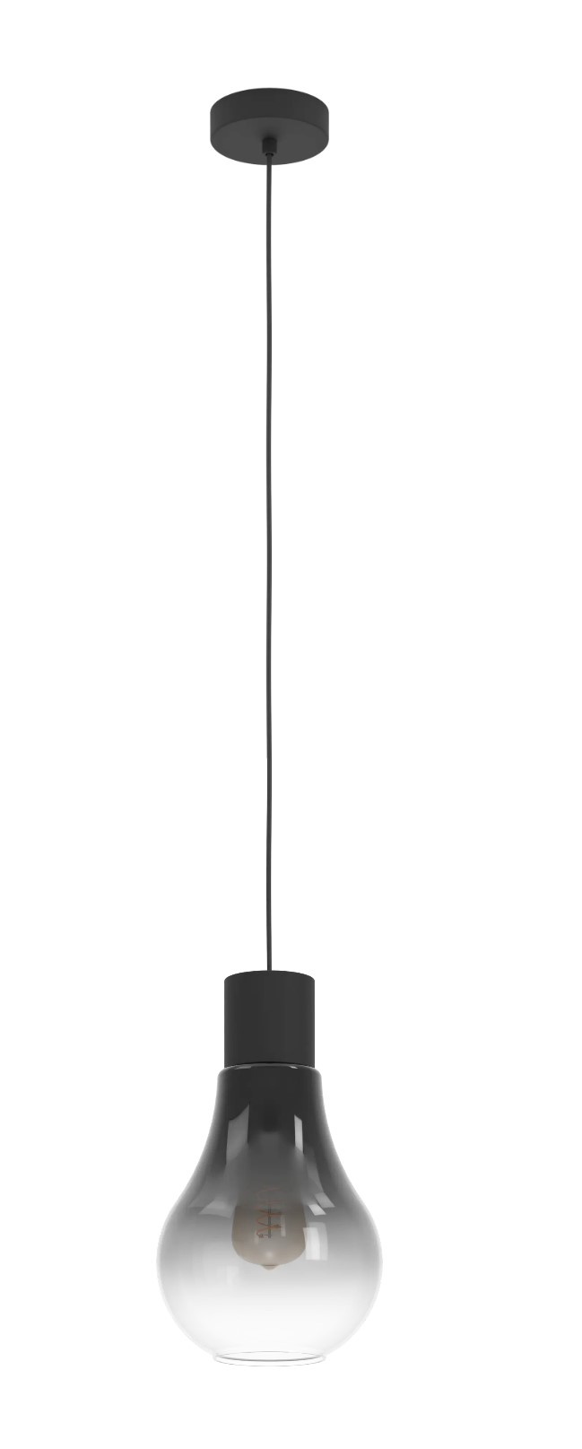 Pendant light Roomio No.9802 Eglo / Colour: Grey Black