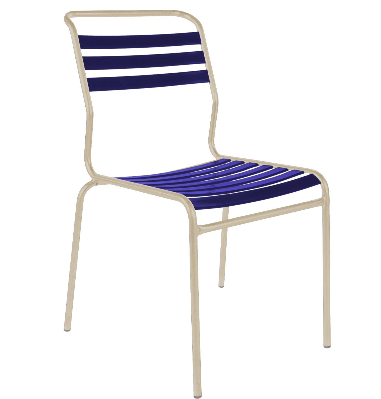 Lättli chair Säntis Schaffner / colour: cobalt blue