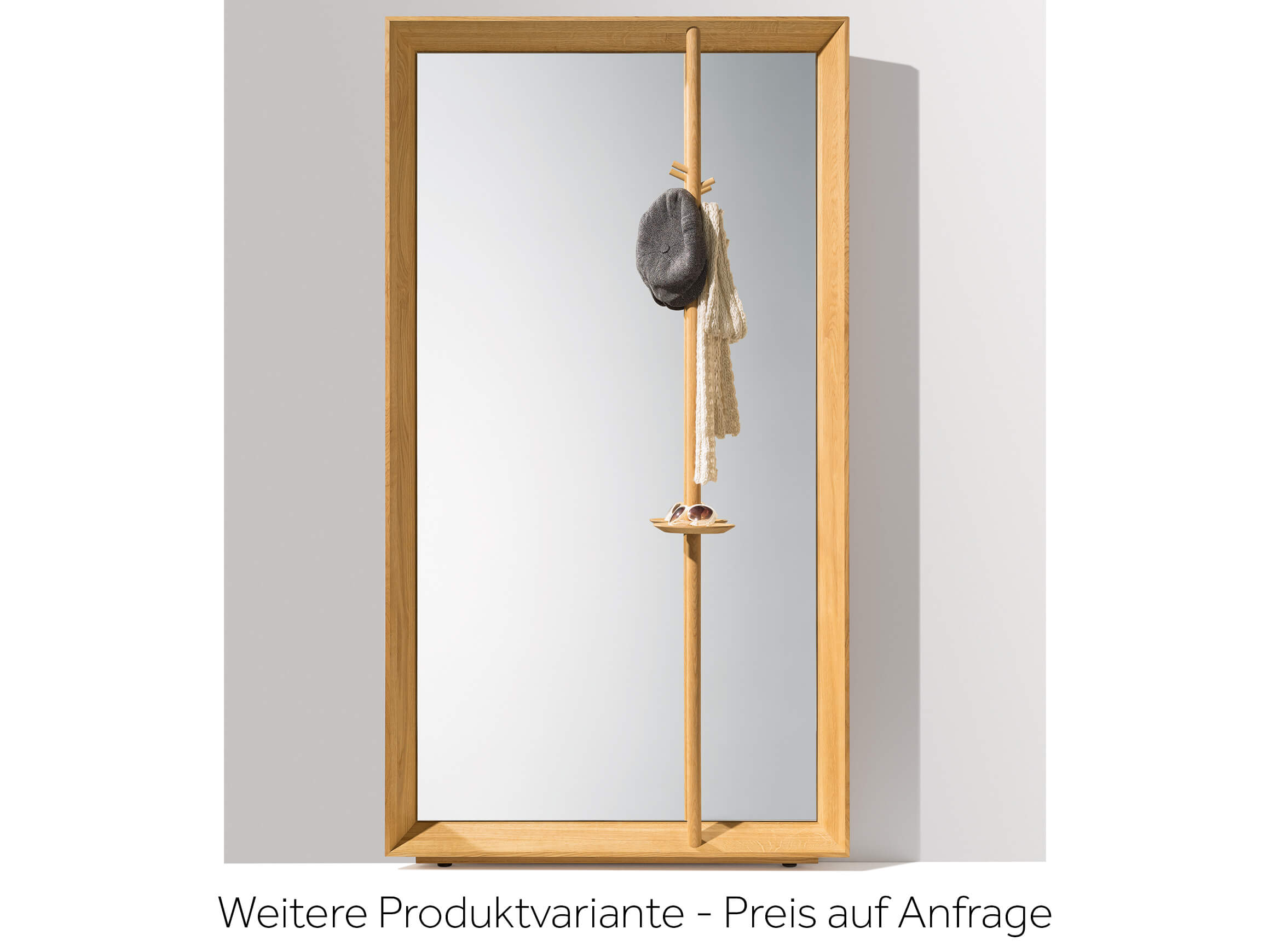 Mirror Haiku Team 7 / Colour: Wood-coloured / Material: