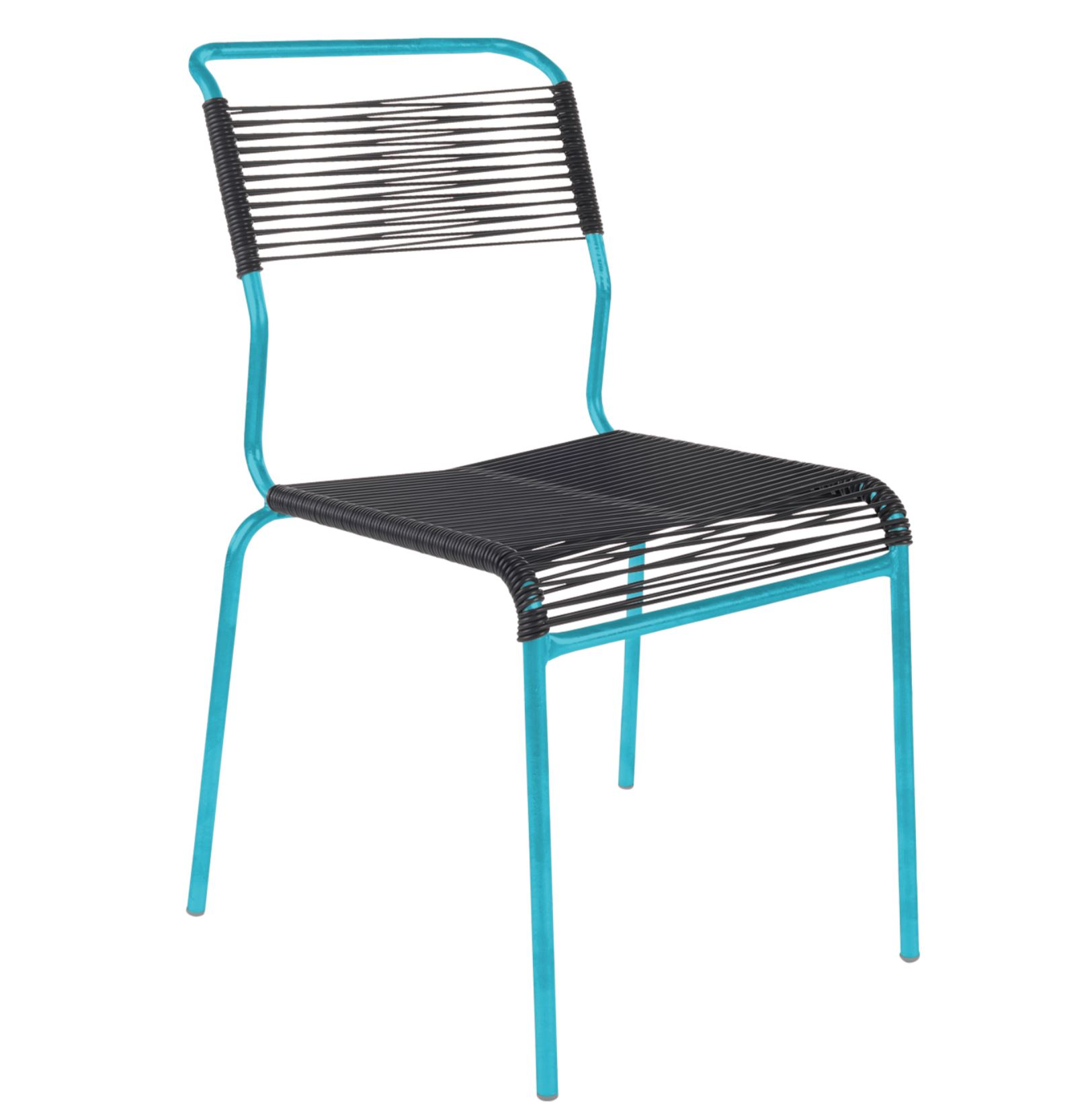 Säntis spaghetti chair Schaffner / Colour: anthracite