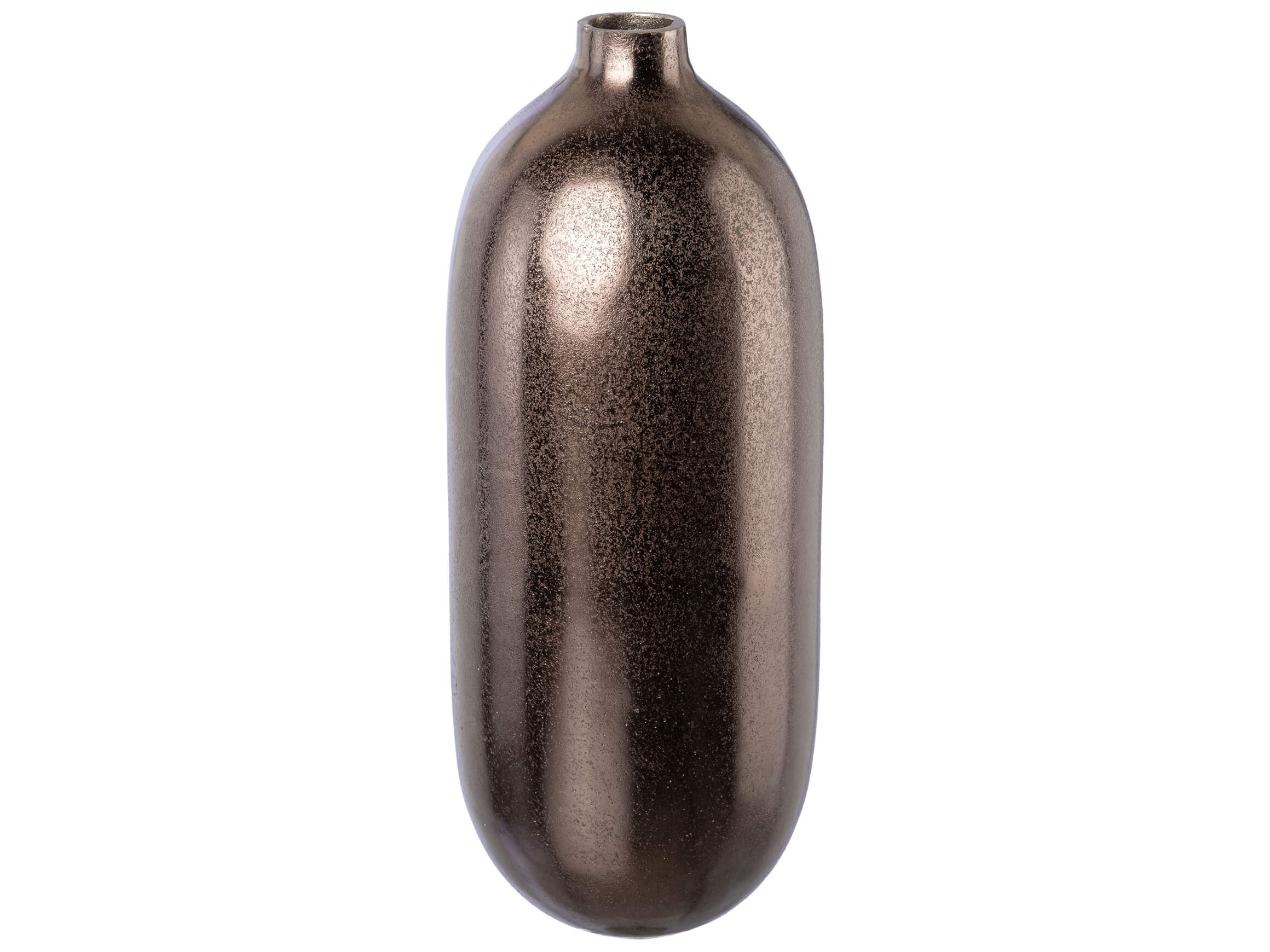 Vase Flaschenform, Anthrazit H: 41 cm Gasper