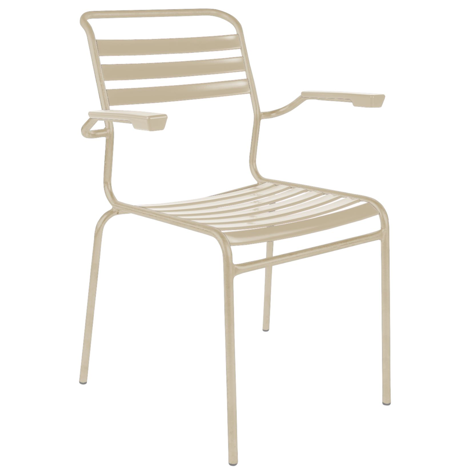 Lättli chair Säntis with armrests Schaffner / colour: pastel sand