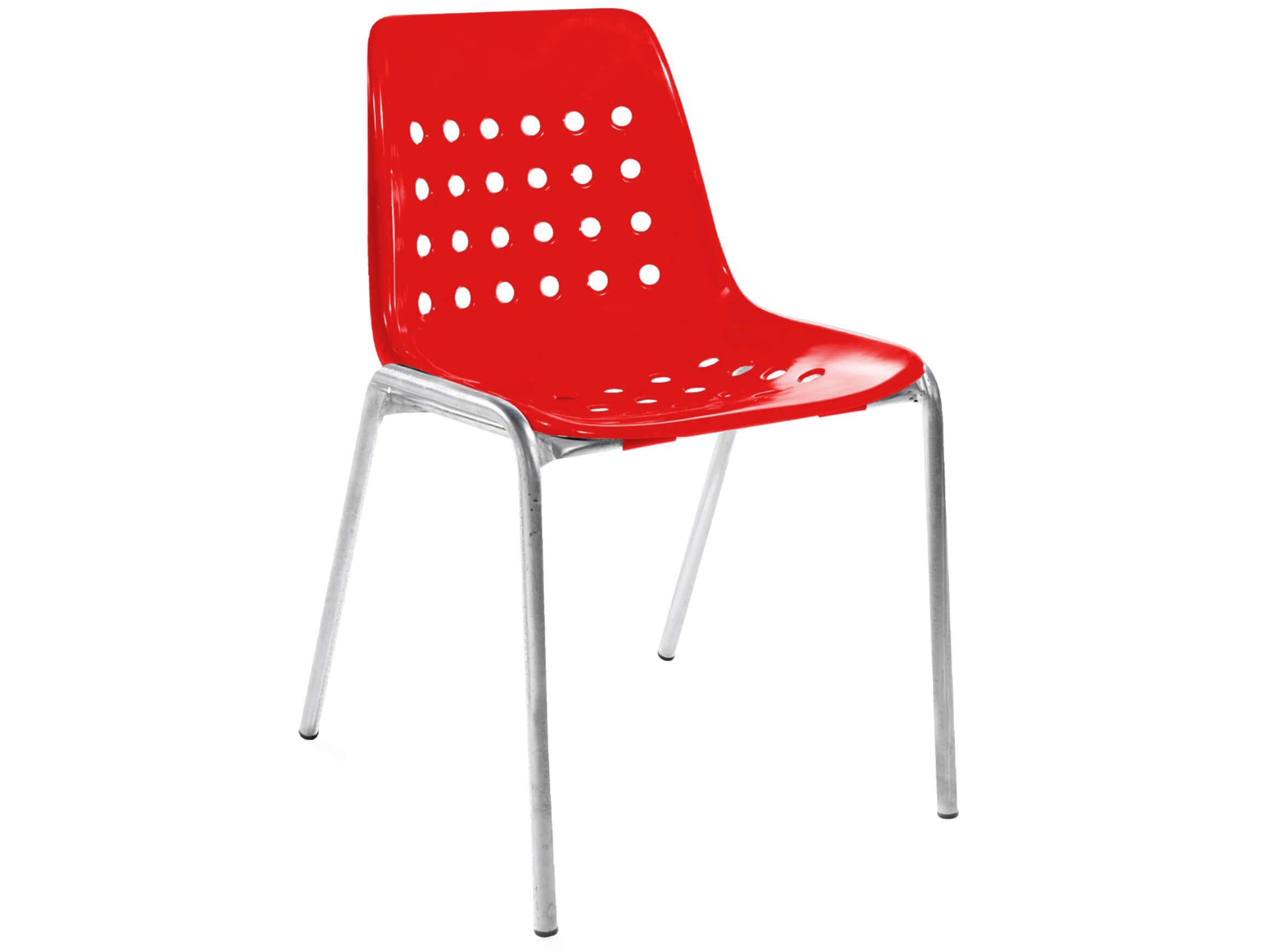 Chaise de jardin Bermuda Schaffner / Couleur : rouge