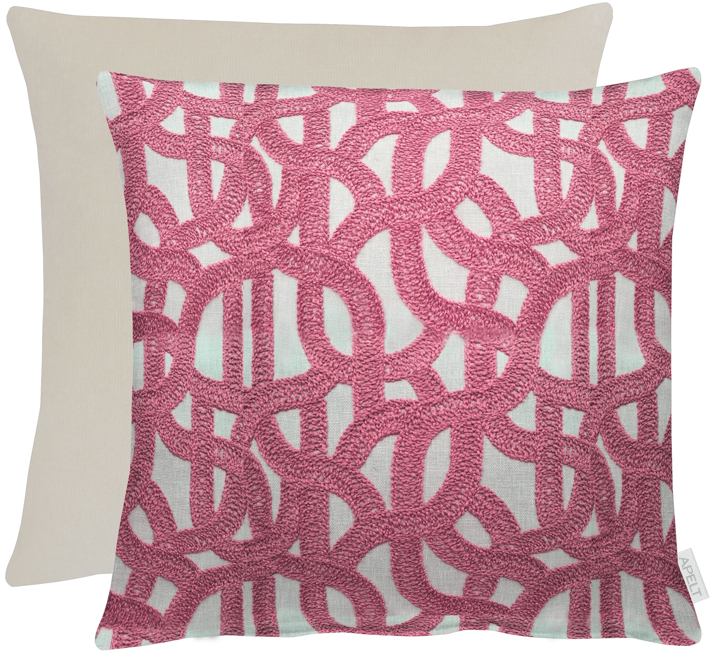 Cushion cover Rafia, Pink W: 45 cm Apelt"