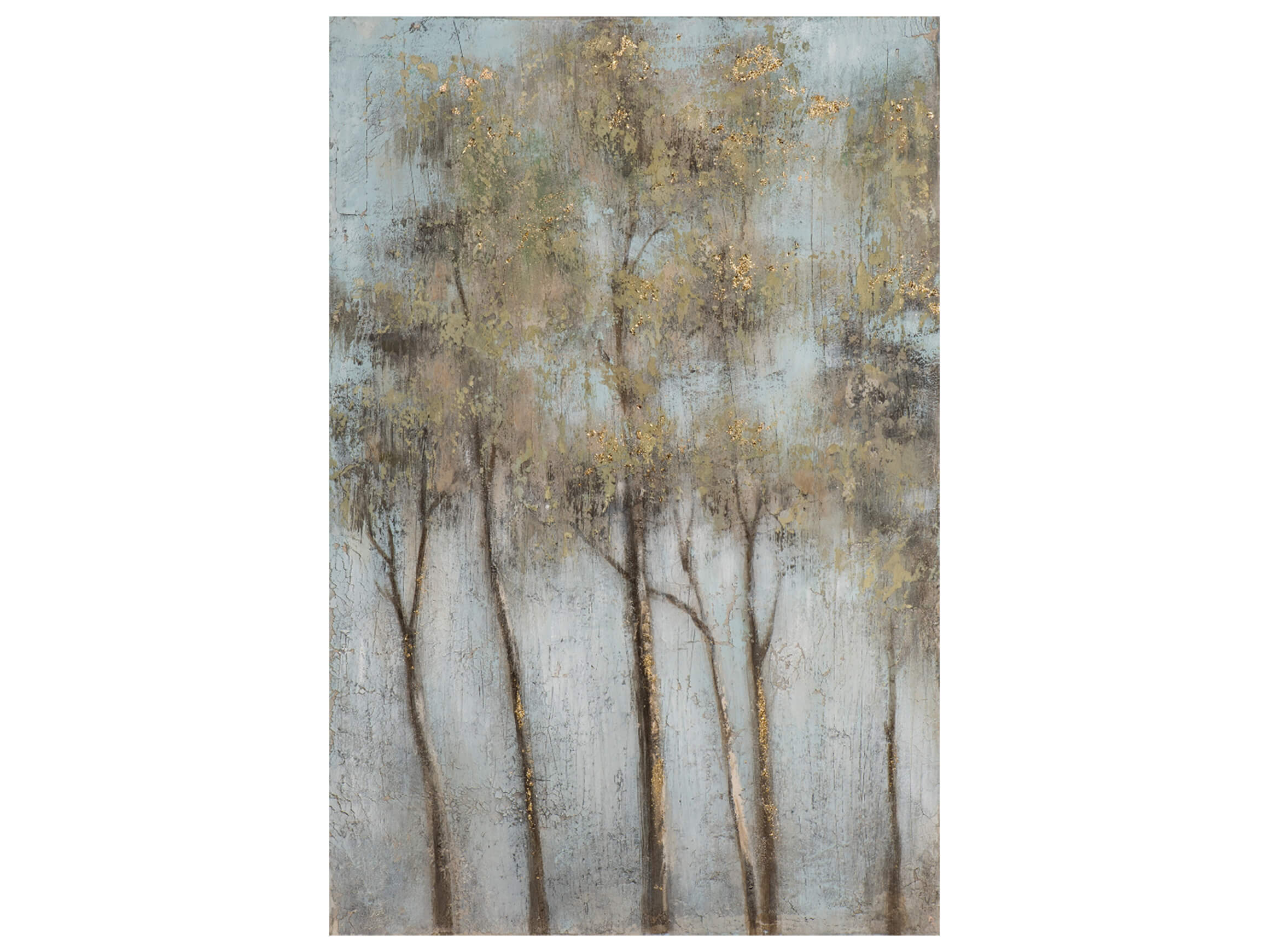 Bild mit Rahmen Goldbäume image LAND