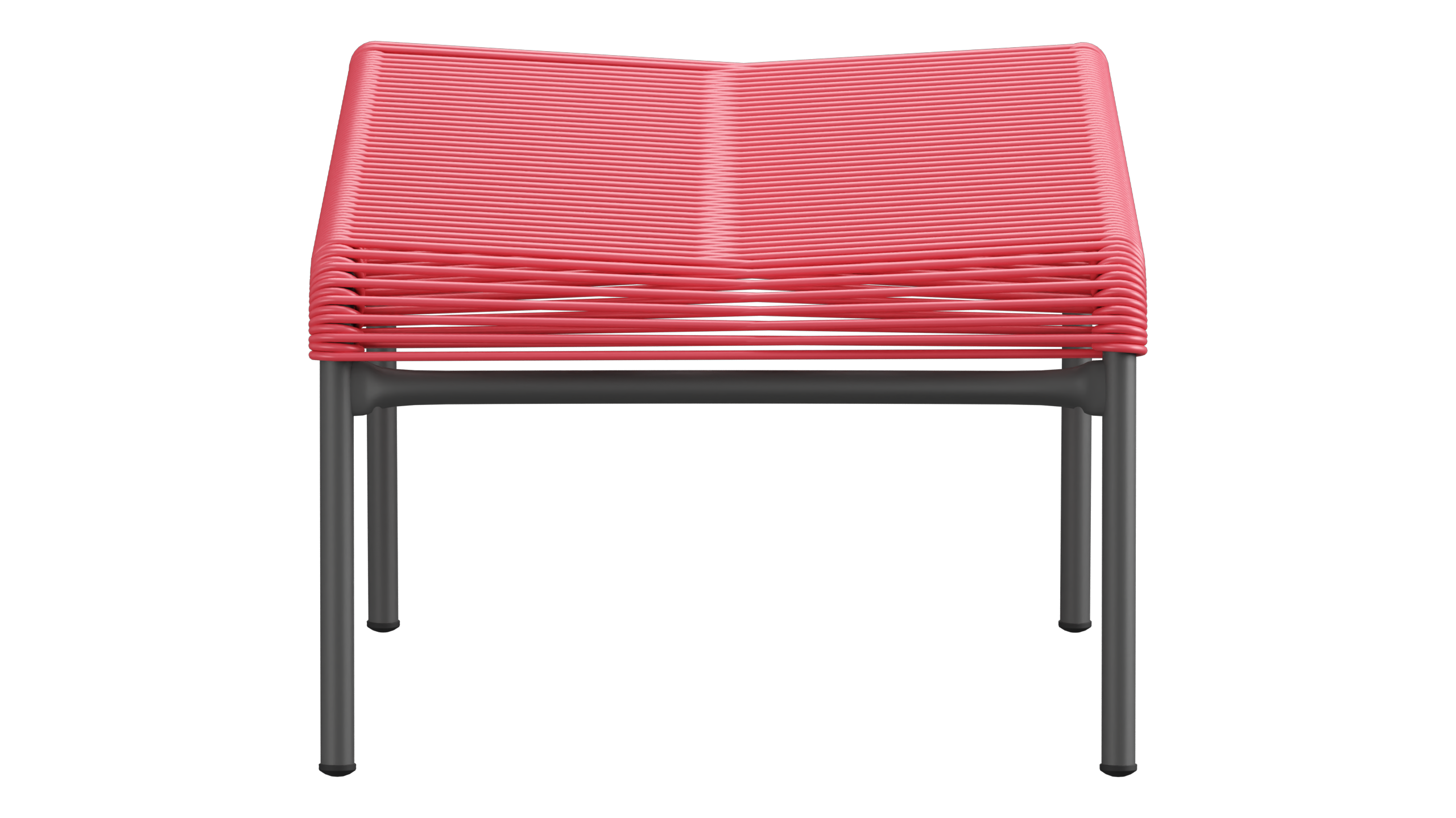 Schaffner Spaghetti Footstool Säntis / Colour: Maple Red