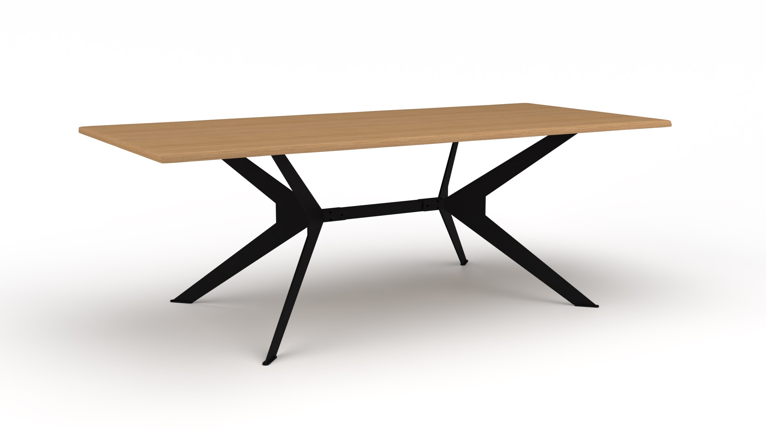 Voltago Knudsen dining table - UrbanDesign / Table leaf dimensions (WxD ...