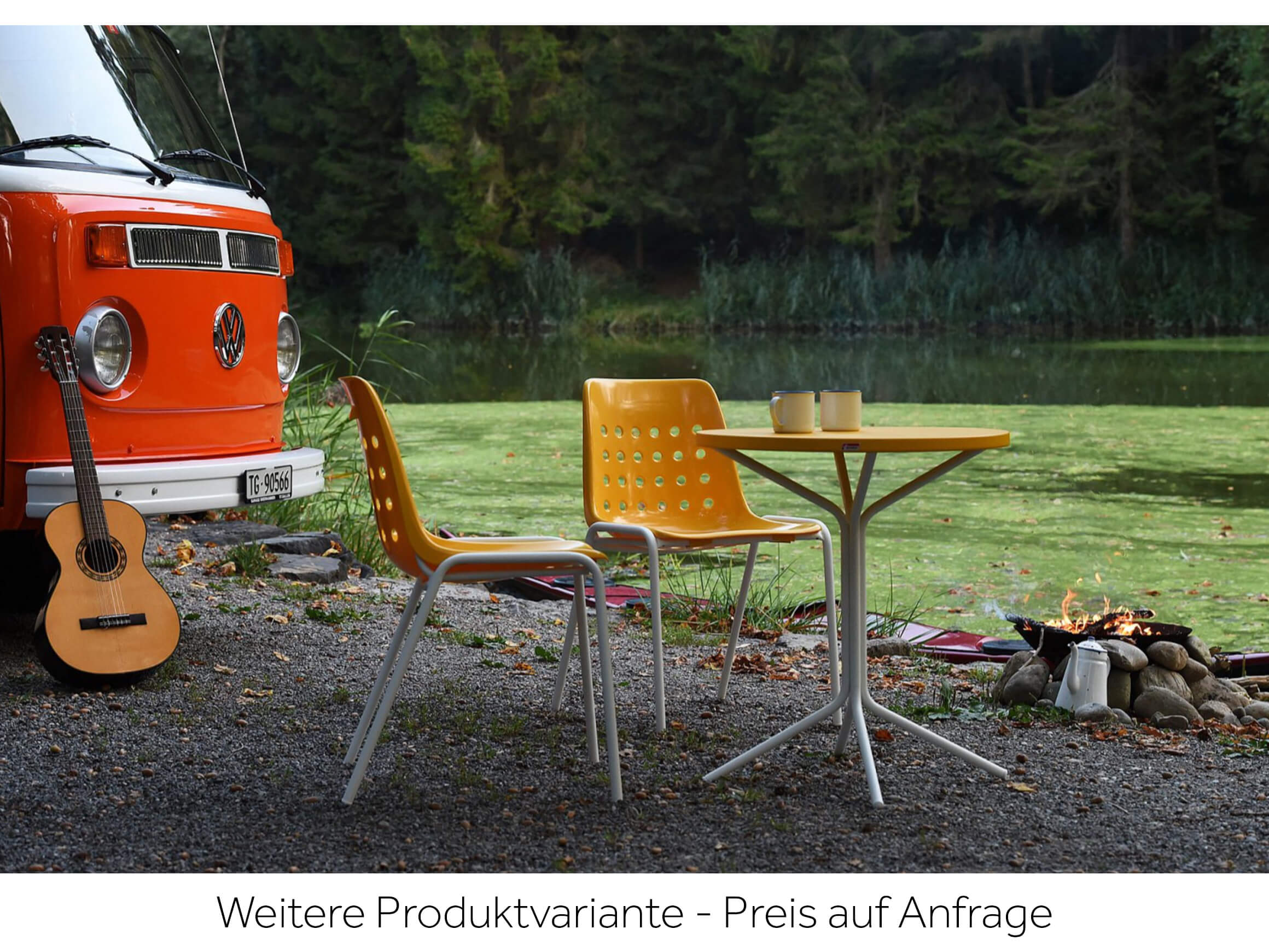 Bermuda garden chair Schaffner / colour: orange