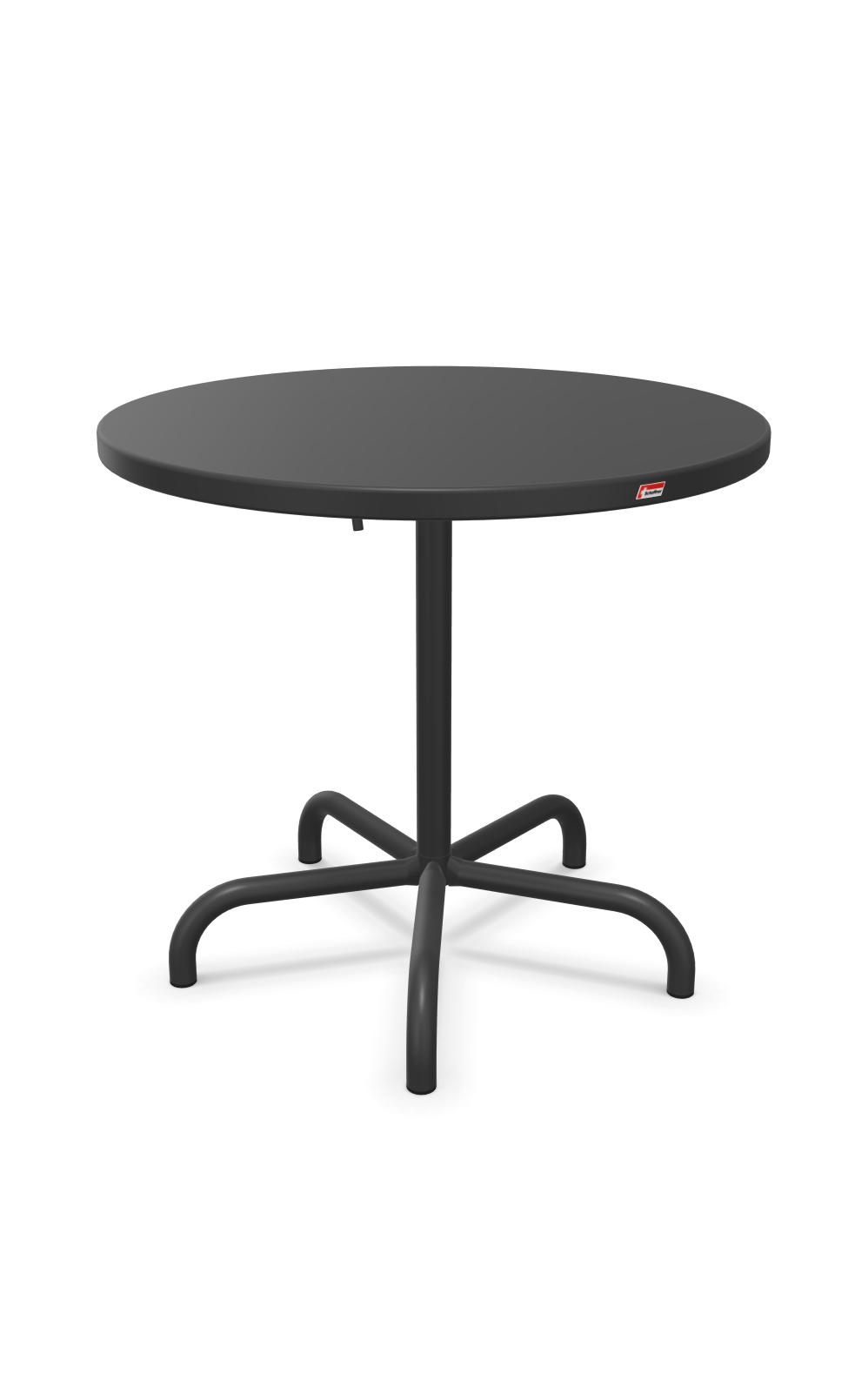 Rigi round metal table from Schaffner / Colour: Light green / Size: x cm