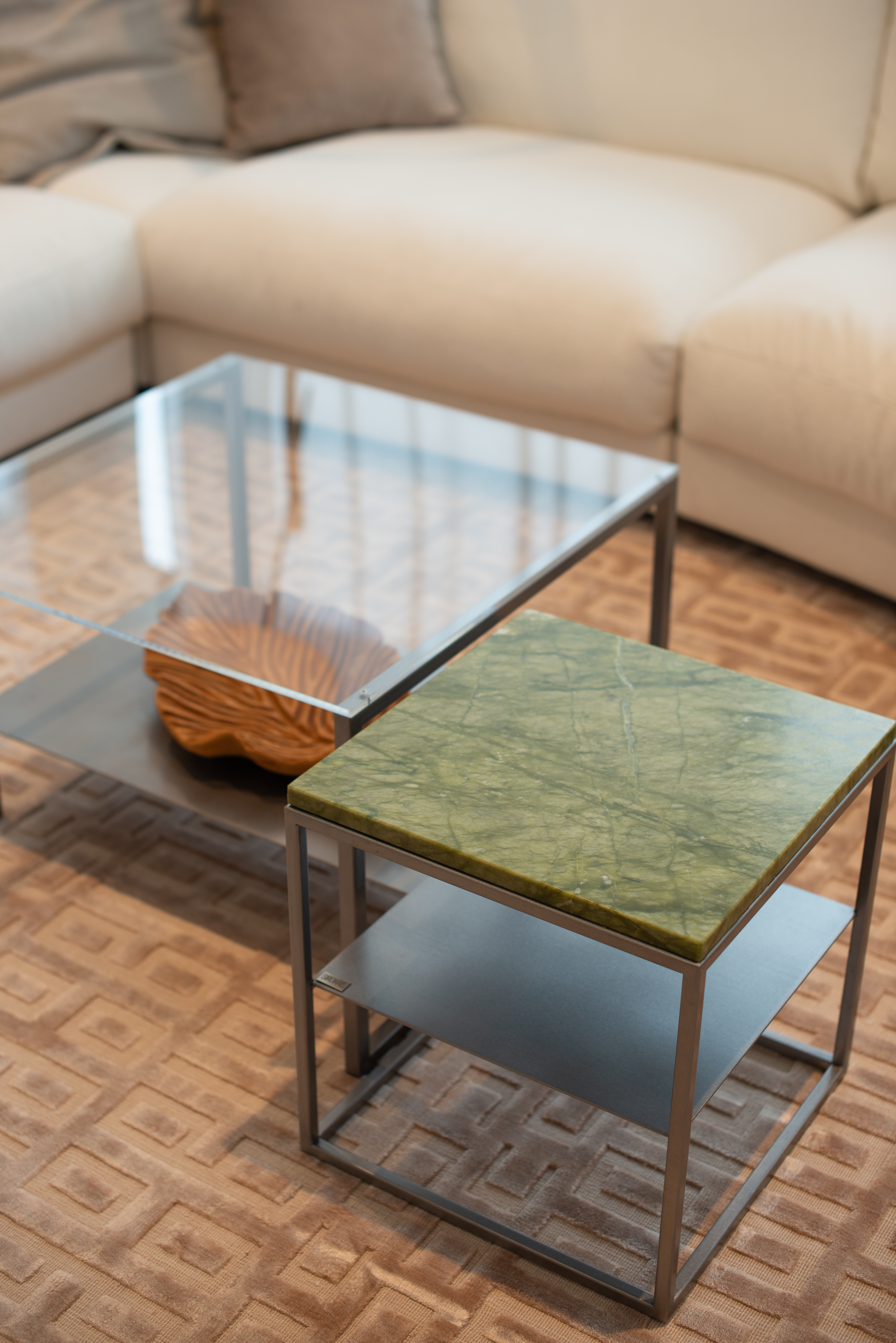 Forest (marble) lounge table UrbanDesign & SiroKris / Size: 40 x 40 cm