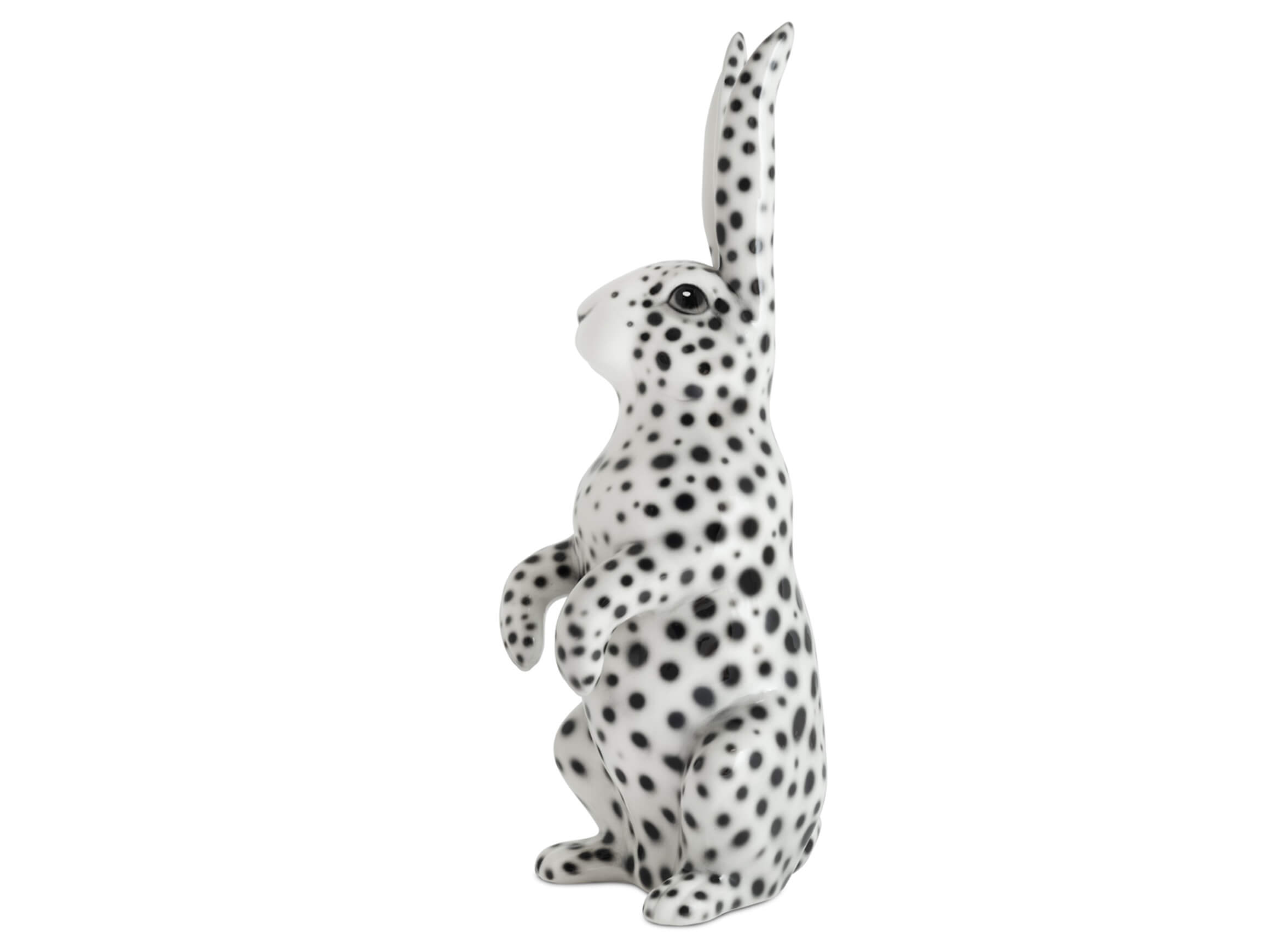 Figur Hase Ohren Stehend Getupft H: 51 cm Abhika