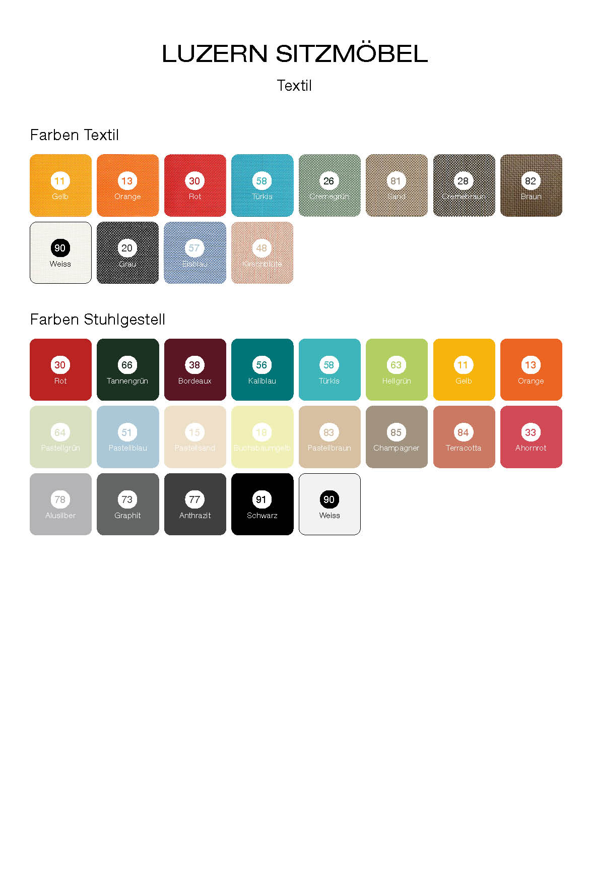 Mat armchair Lucerne Schaffner / colour: brown