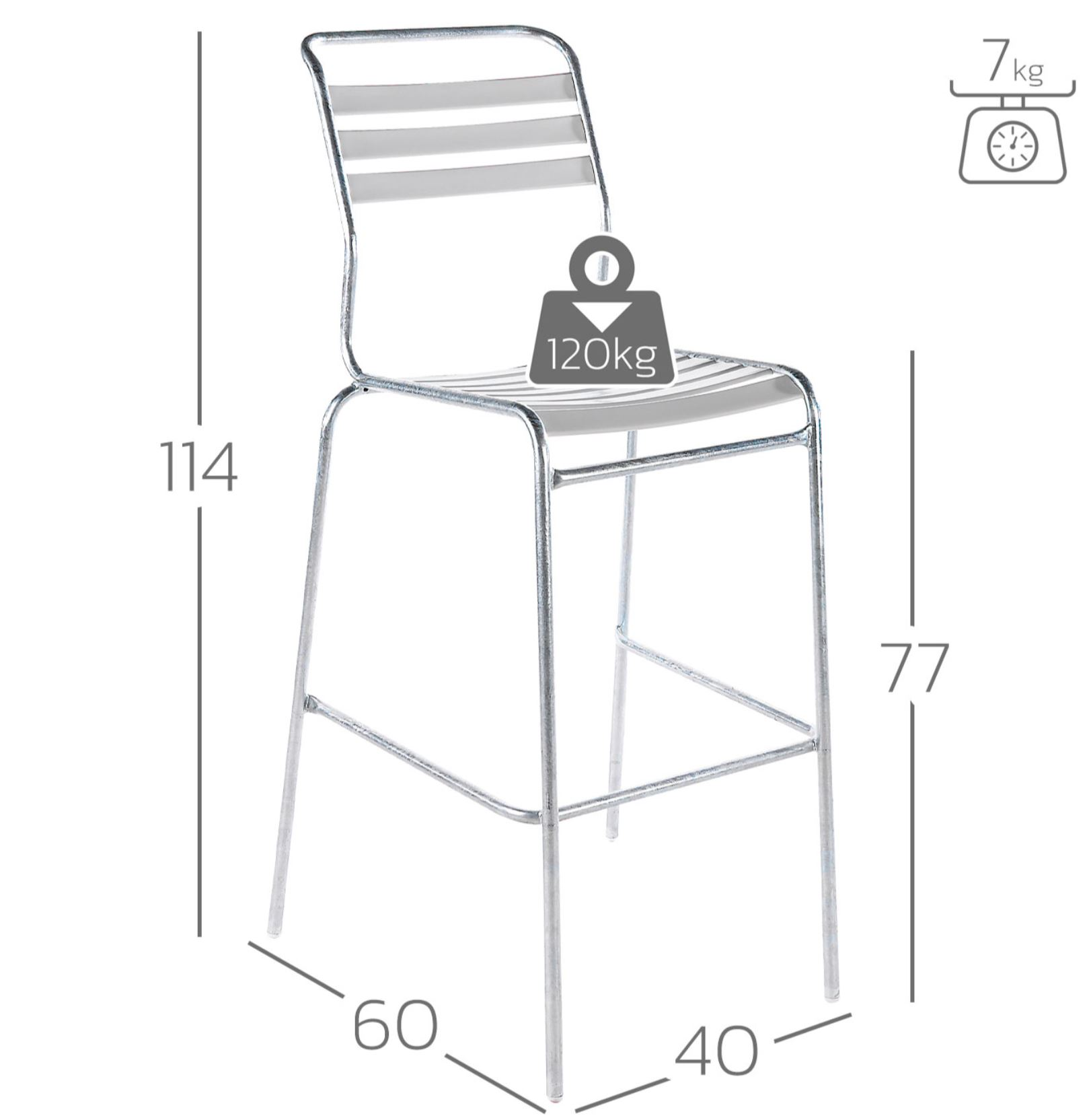 Barhocker Leonora Mobitec