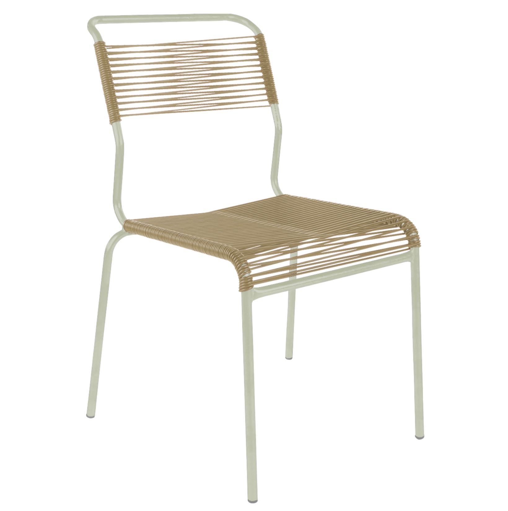 Säntis spaghetti chair Schaffner / Colour: pastel brown