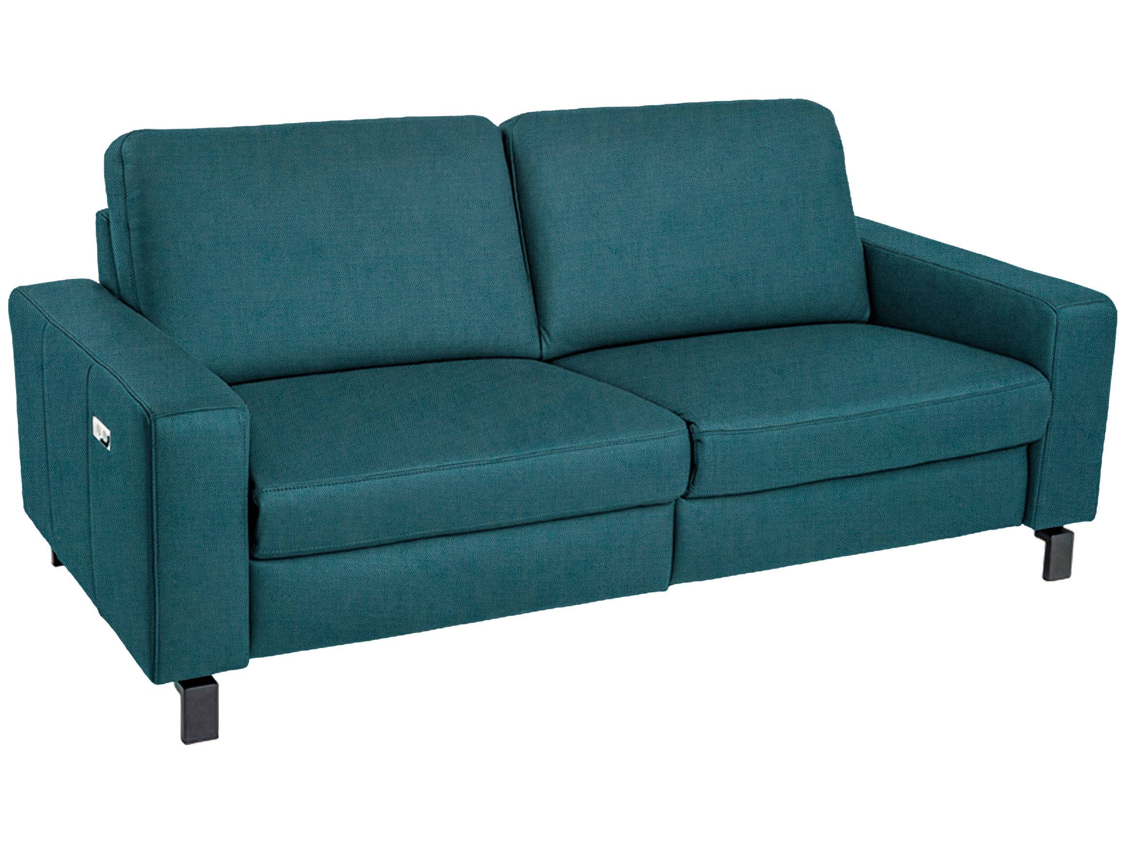 Sofa Valeria Rom / Farbe: Olive / Bezugsmaterial: Leder