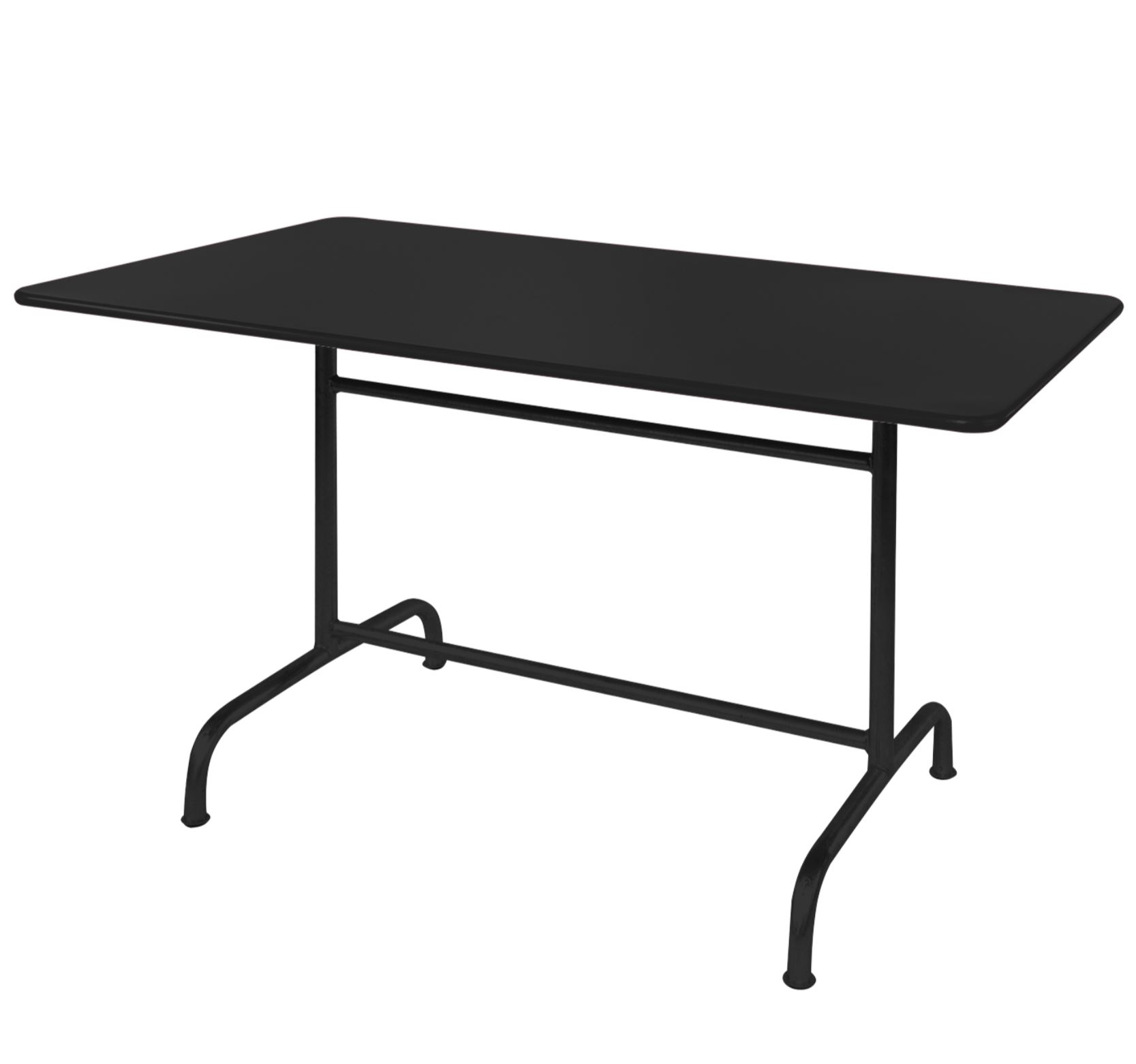 Rigi metal table Schaffner / colour: black