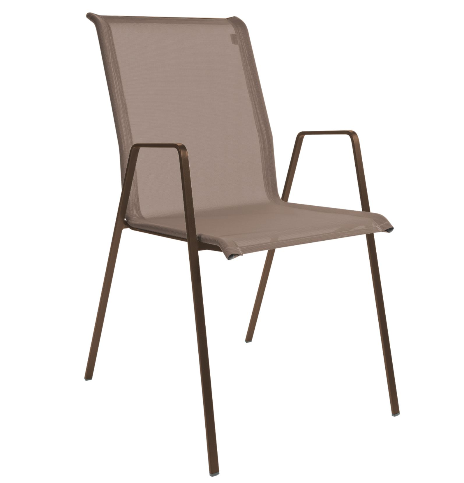 Mat armchair Lucerne Schaffner / colour: brown