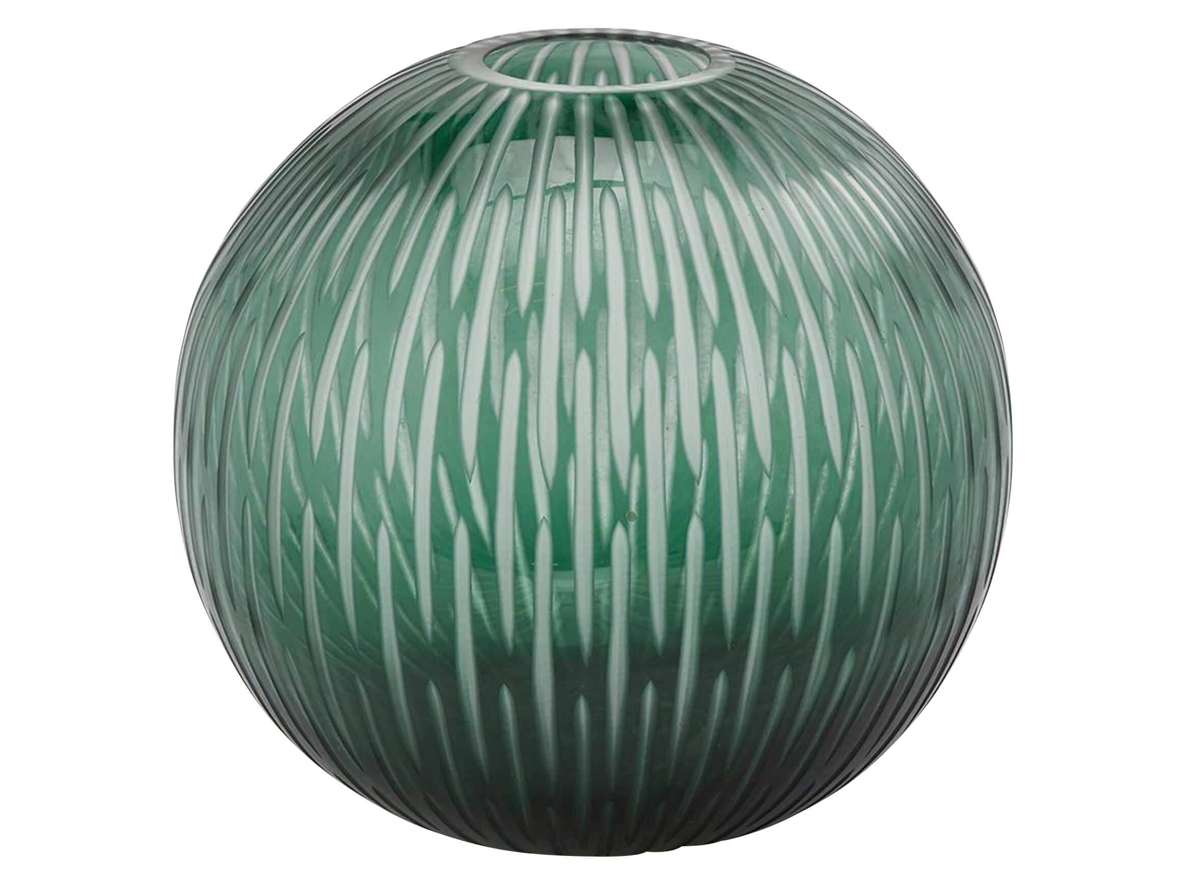 Vase Ball Groove H: 28 cm Edg