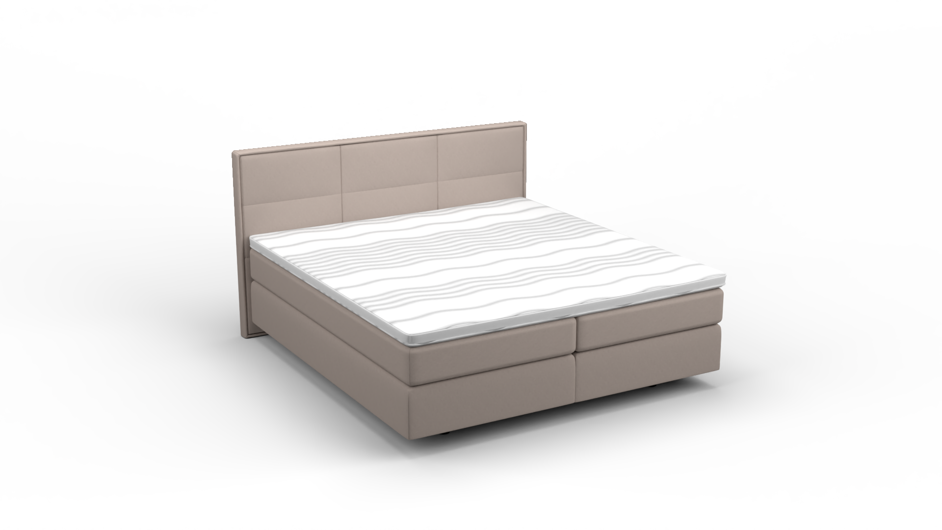 Boxspring Bed Aquilla UrbanDesign / Mattress Size: 180 x 200 cm
