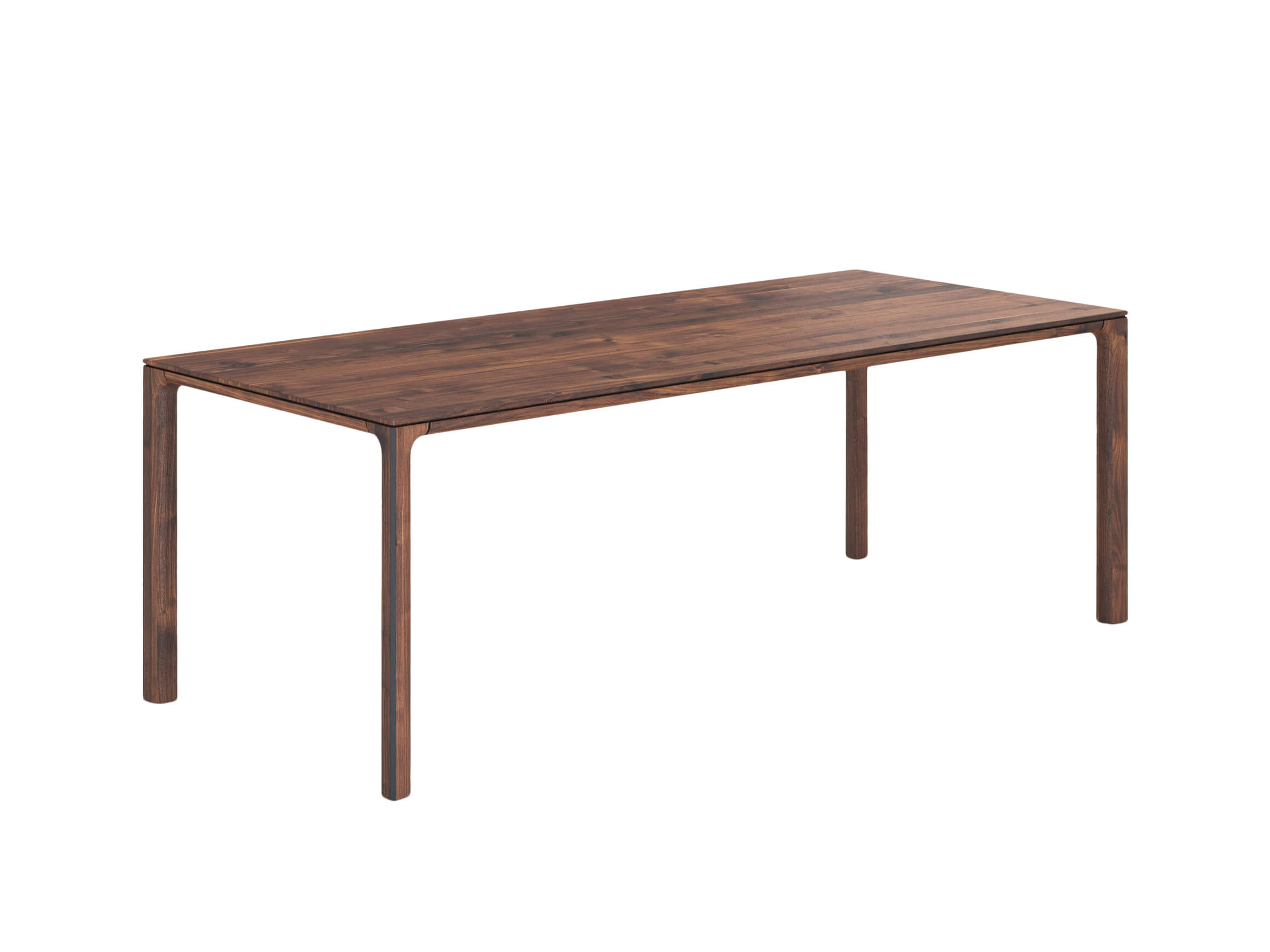 Linja walnut dining table Wimmer / Table leaf dimensions (WxD) :140 x 95 cm