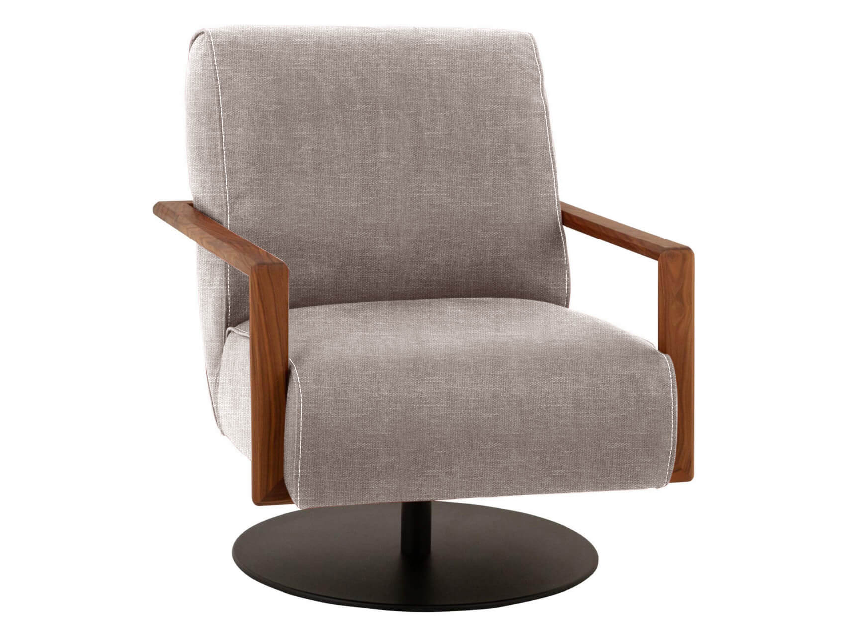 Iris Basic Koinor armchair / Colour: Grey / Material: Basic fabric