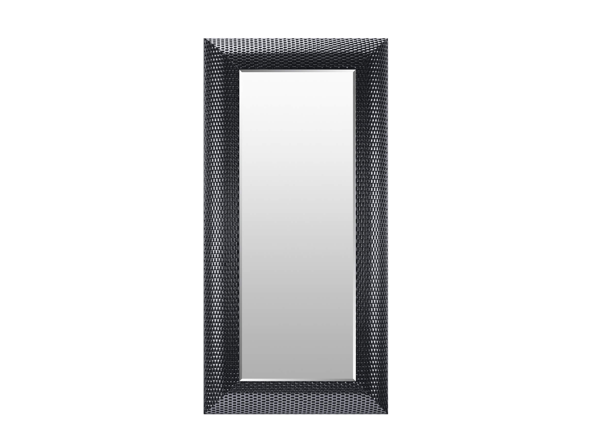 Spiegel Zoe Schwarz-Silber Len-Fra/ Farbe: Silber / Masse (BxH) :54 ...