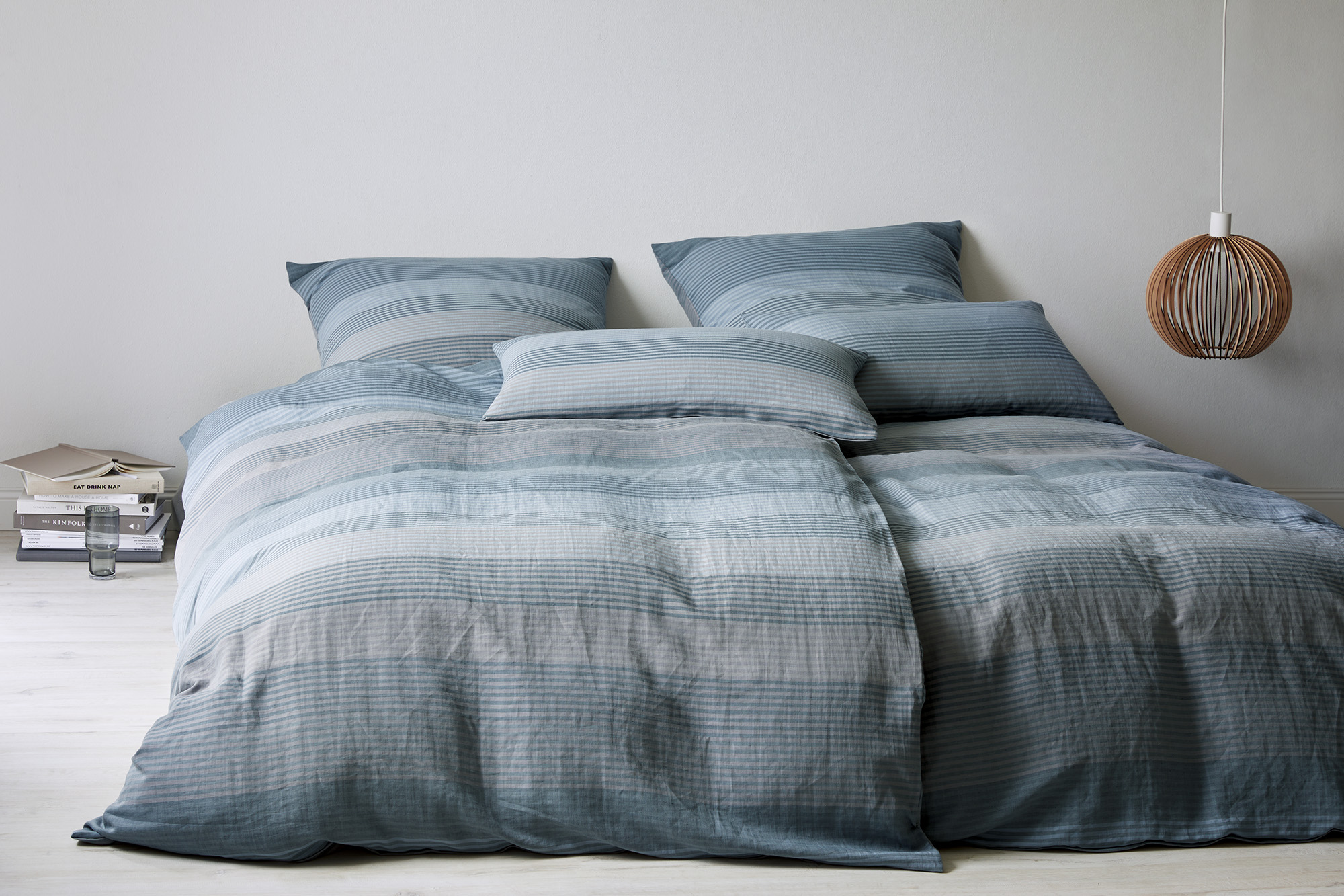 Literie Fjord Graphite Elegante / Dimensions : 200 x 210 cm