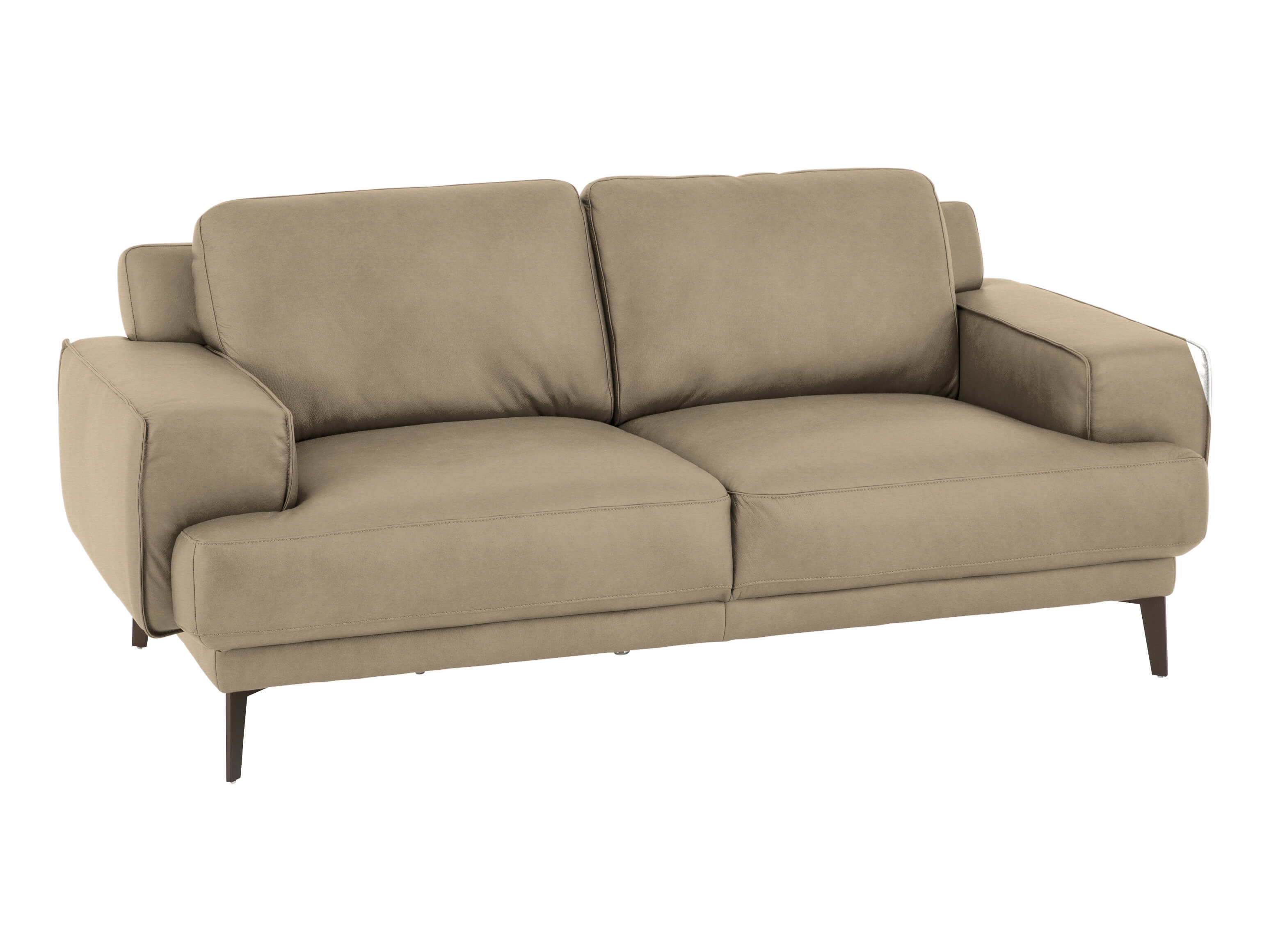 Sofa Valeria Rom / Farbe: Olive / Bezugsmaterial: Leder