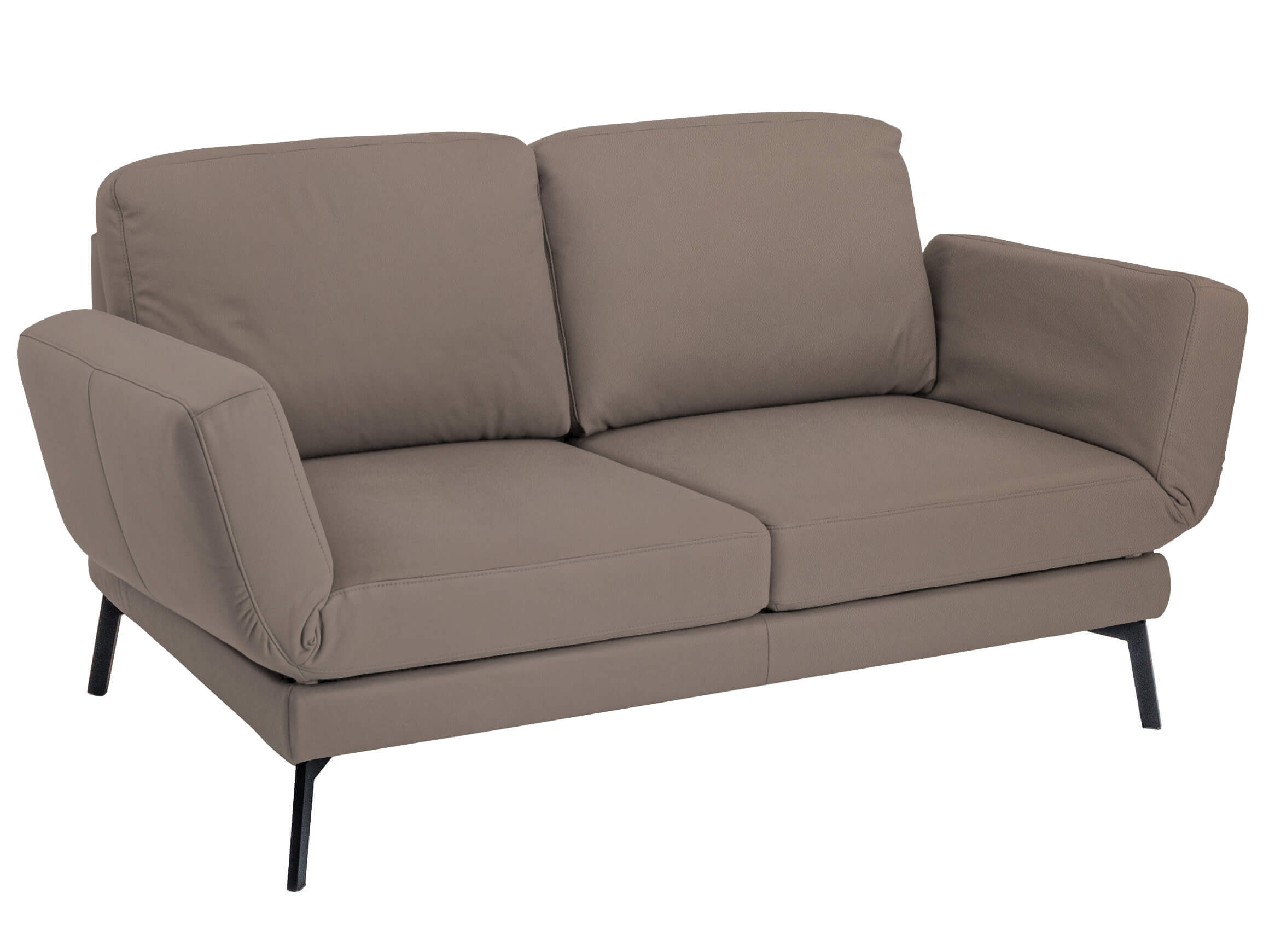Sofa Valeria Rom / Farbe: Olive / Bezugsmaterial: Leder