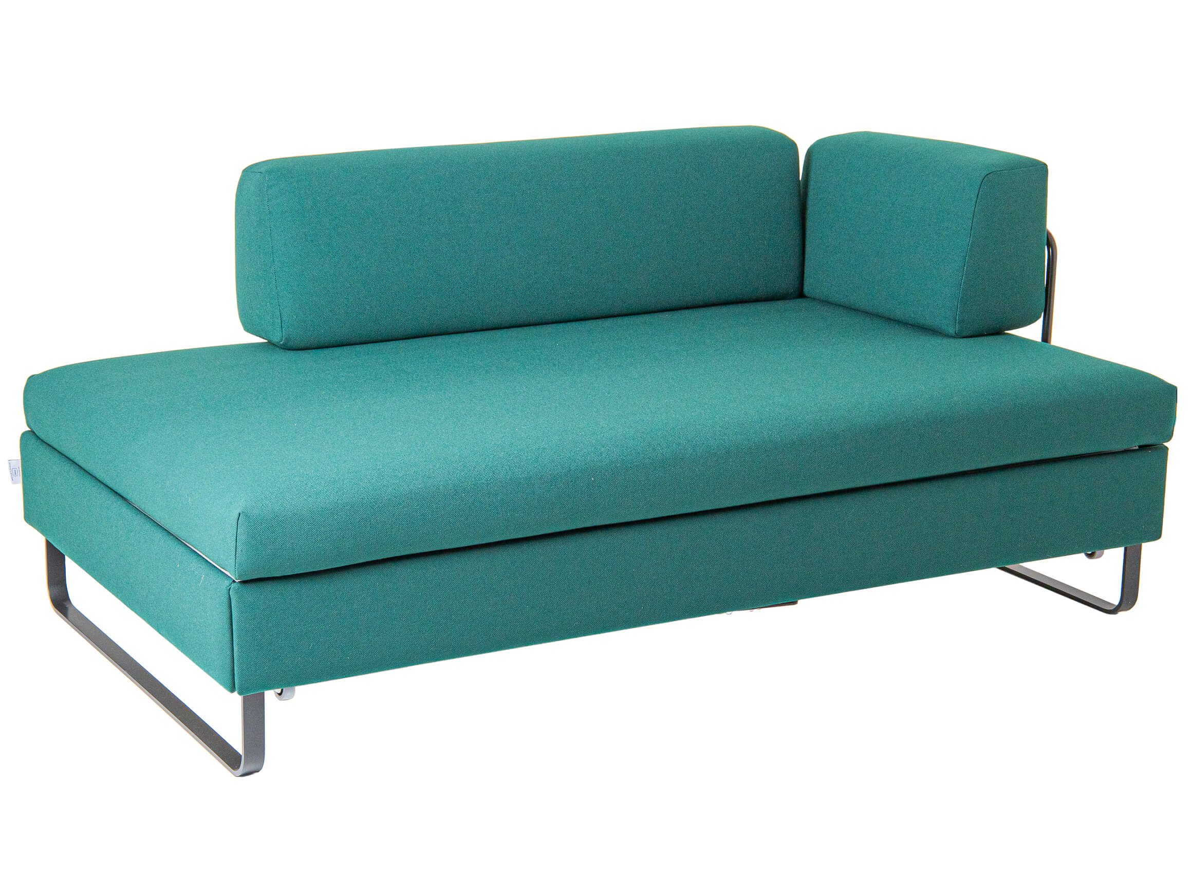 Bettsofa Bed For Living Swiss Plus / Farbe: Grün Lime Schwarz