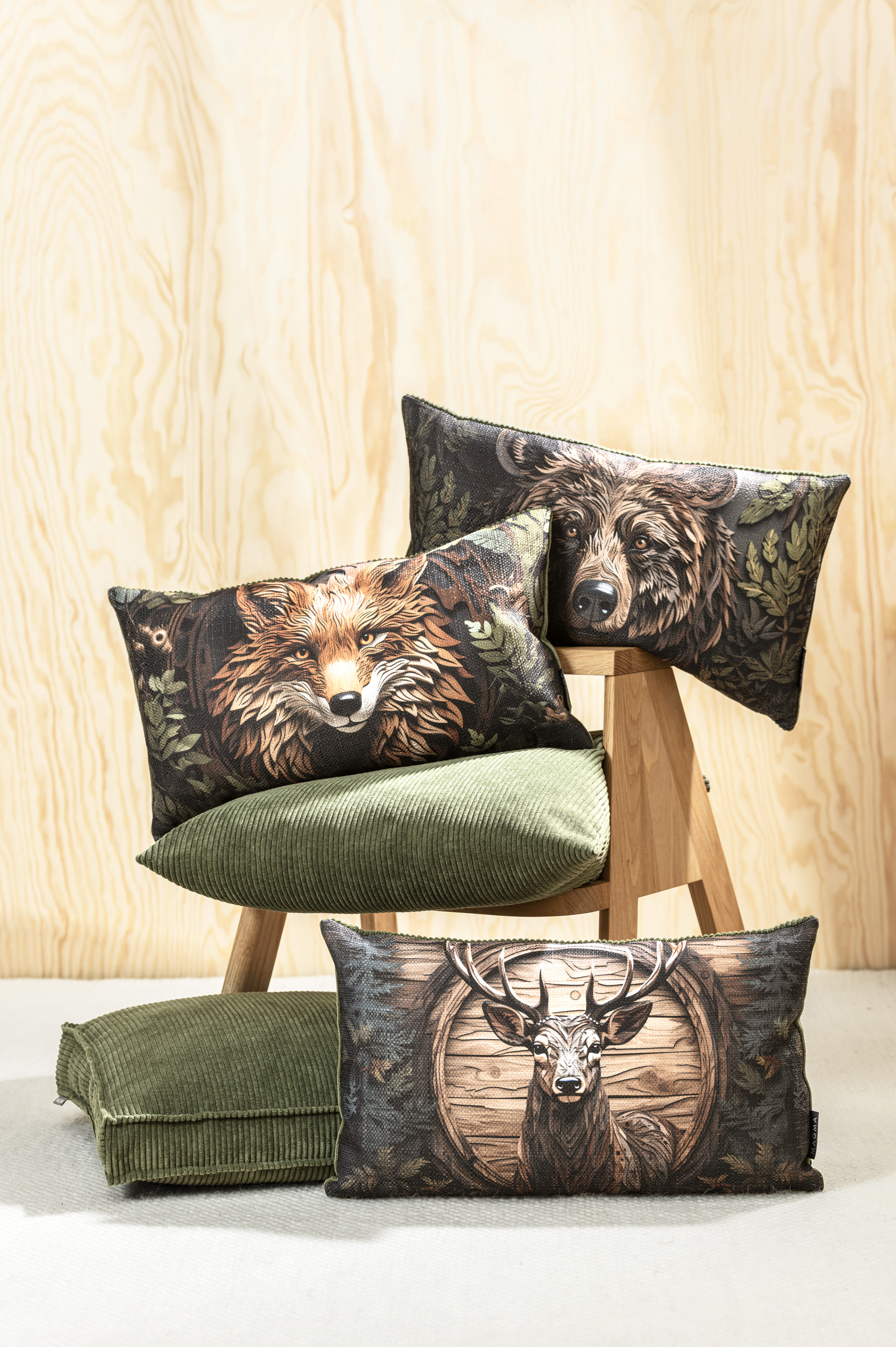 Foresta cushion cover, bear 50x30 cm Magma