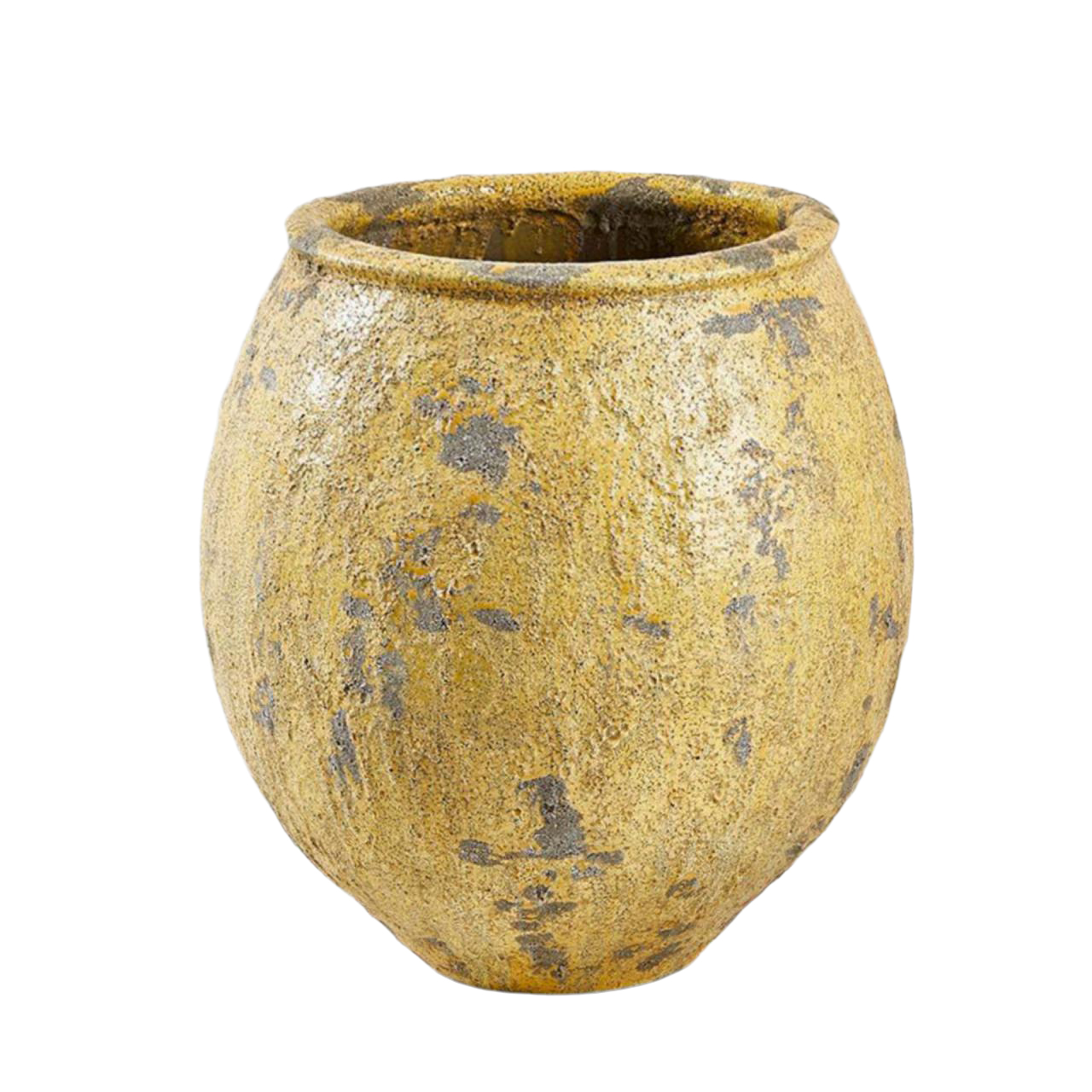 Vessel Fenice Ceramic Yellow H: 70 cm Edg
