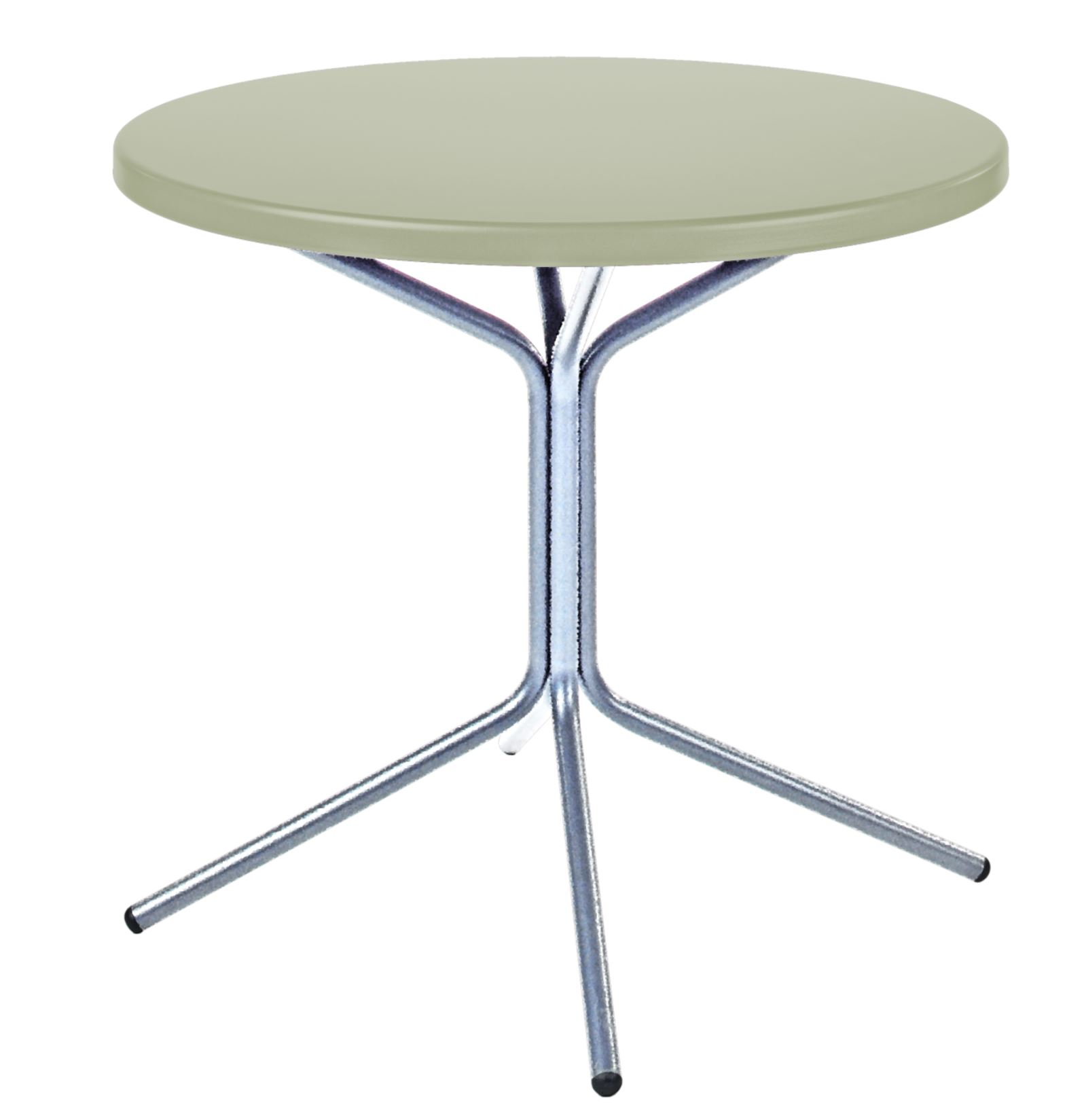 Metal bistro table Pix Schaffner / Colour: pastel green