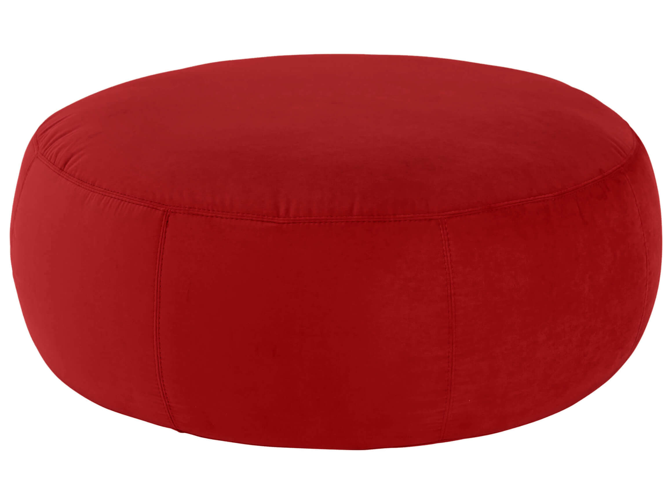 Hocker 8170 Basic D: 80 cm Himolla / Farbe: Rosso / Material: Leder Basic