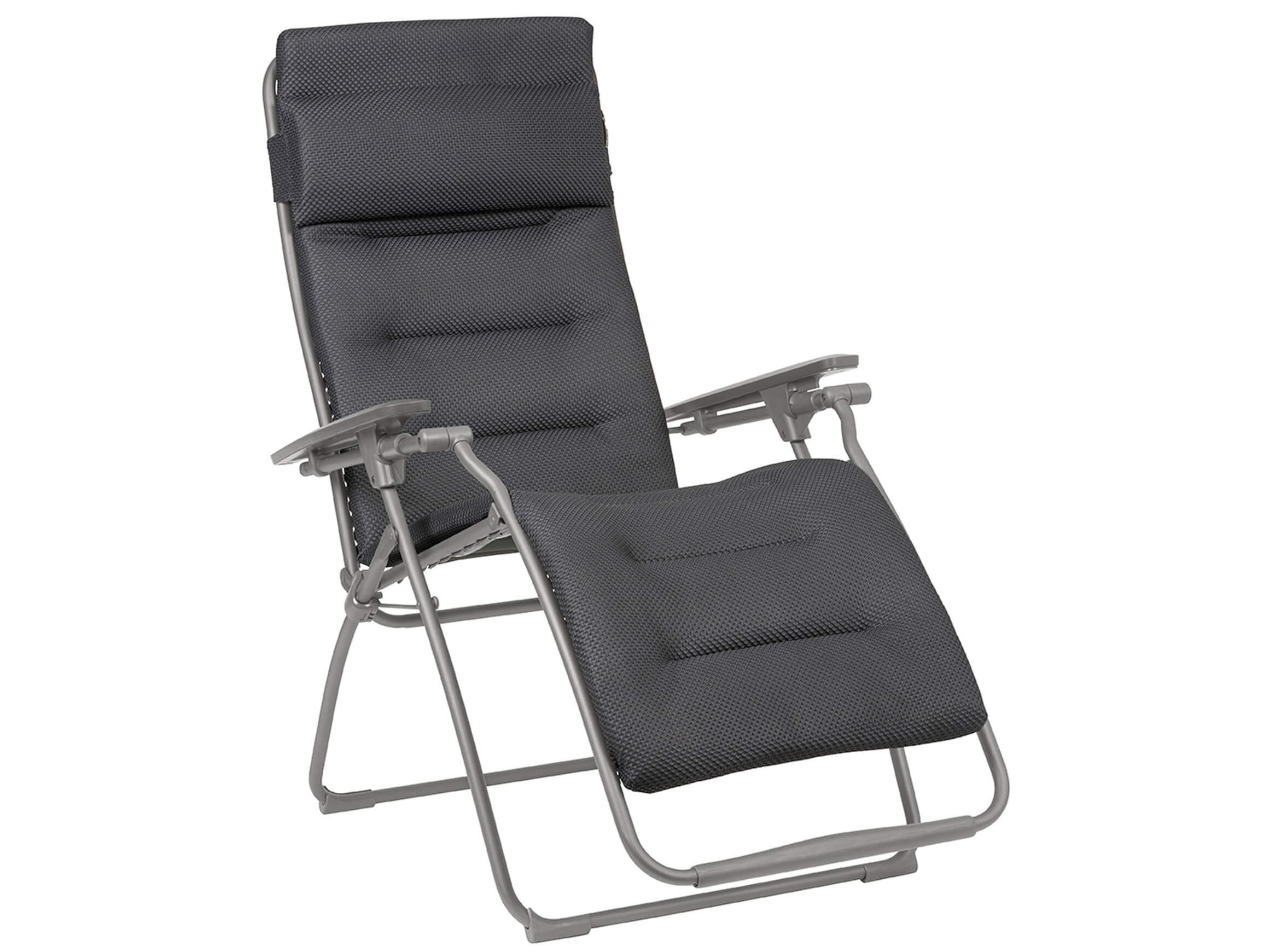 Futura Lafuma lounger / Colour: dark grey