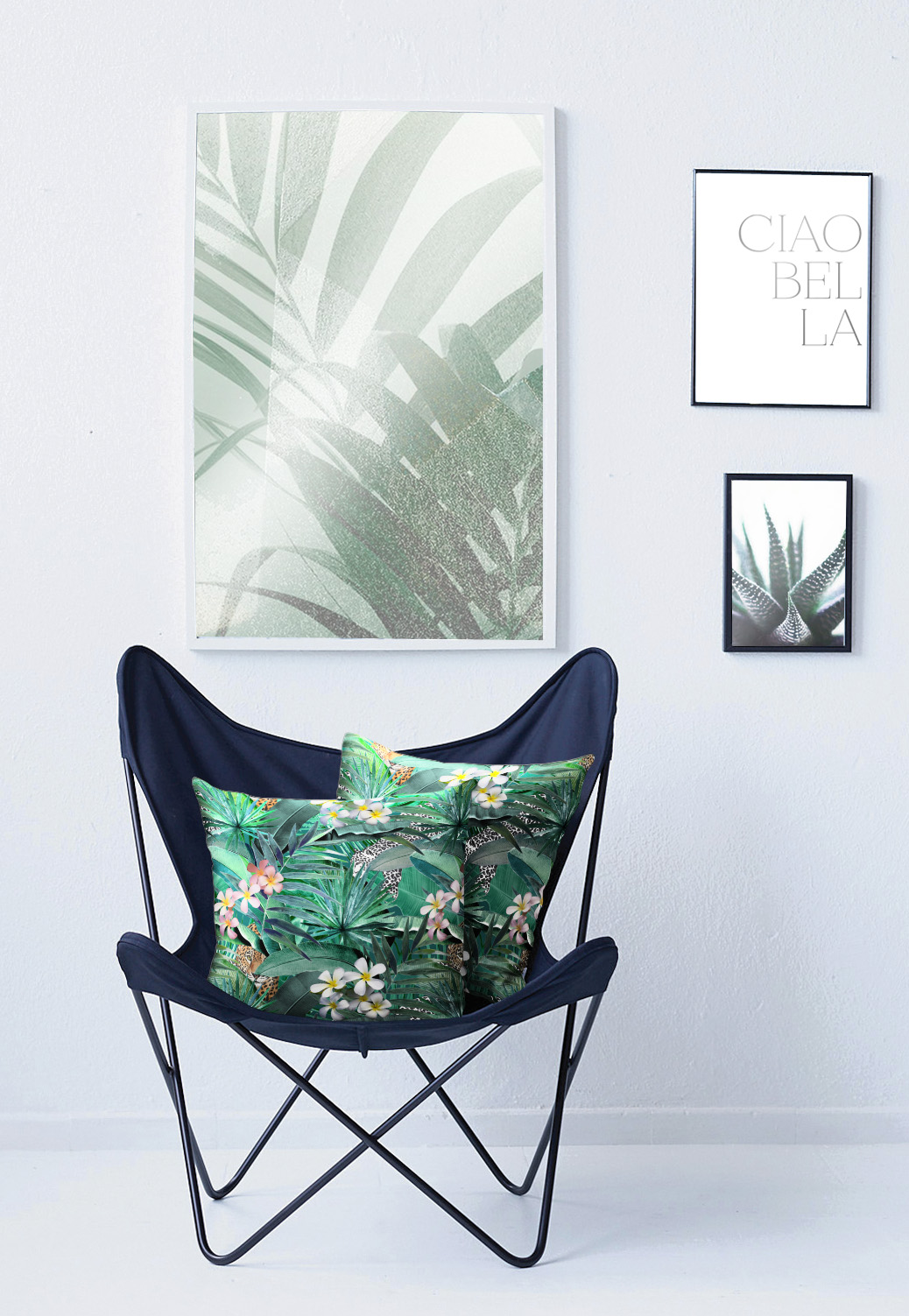 Cushion cover jungle green 50x50 cm Apelt / colour: